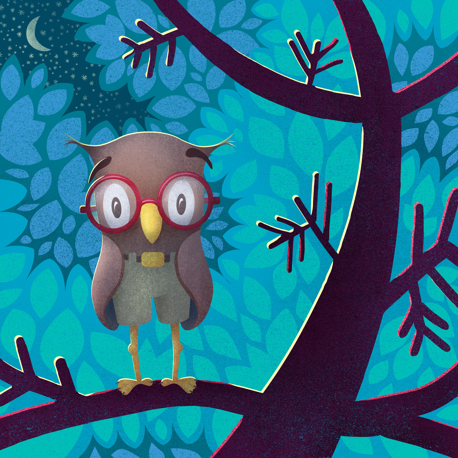 ArtStation - Ollie the Owl