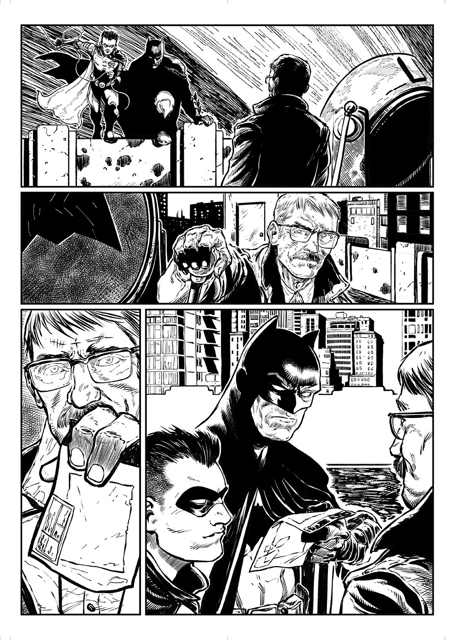 ArtStation - Batman samples pages