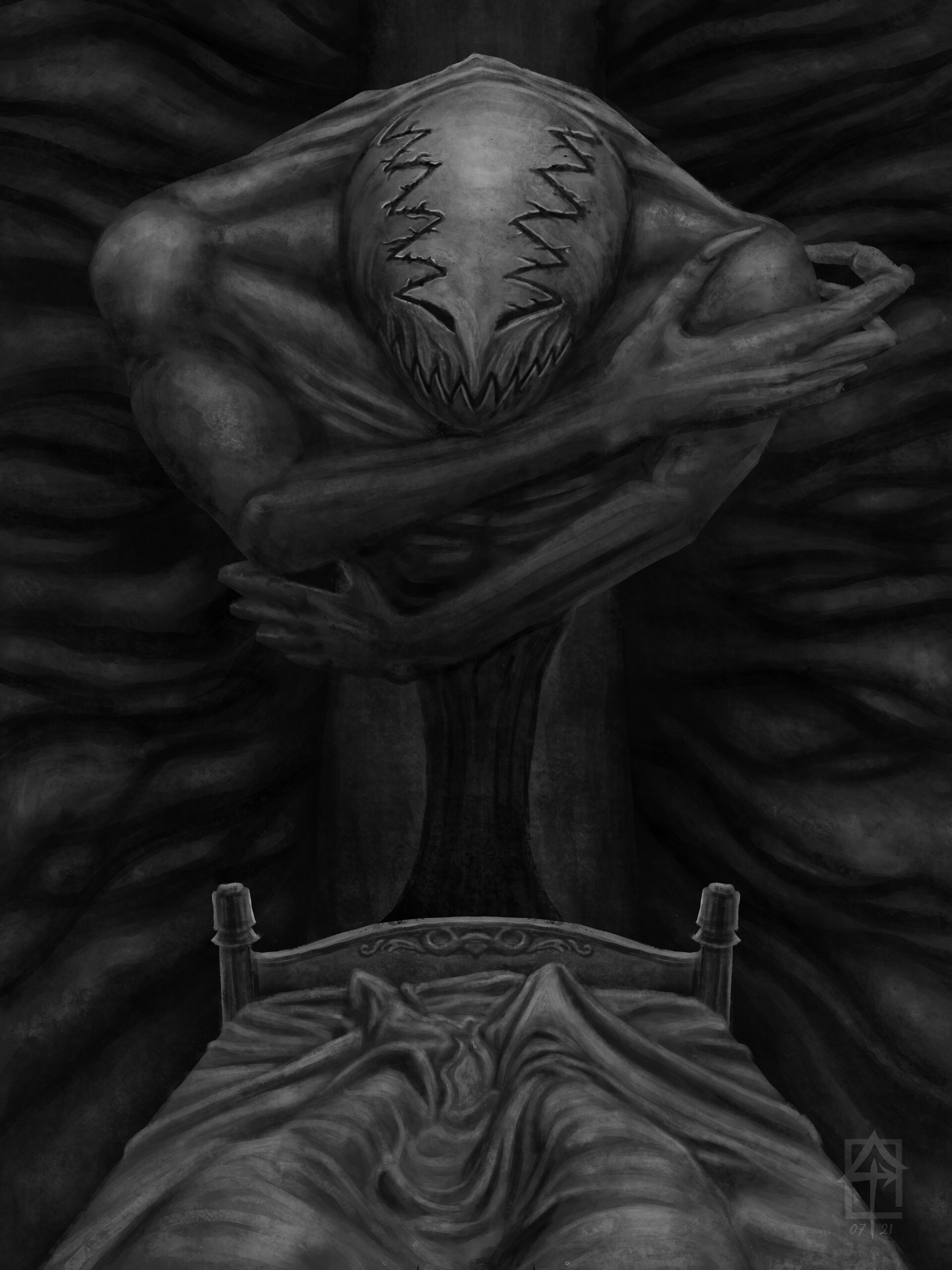 ArtStation - Sleep Paralysis