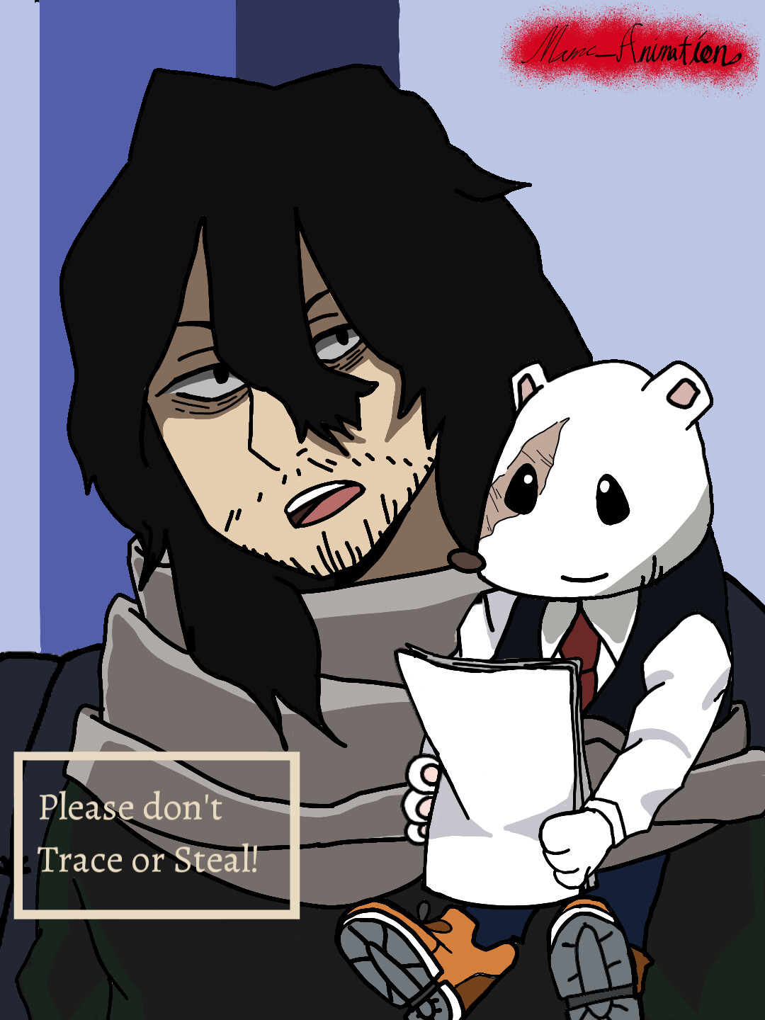 Manic Animations - Aizawa with Nezu!