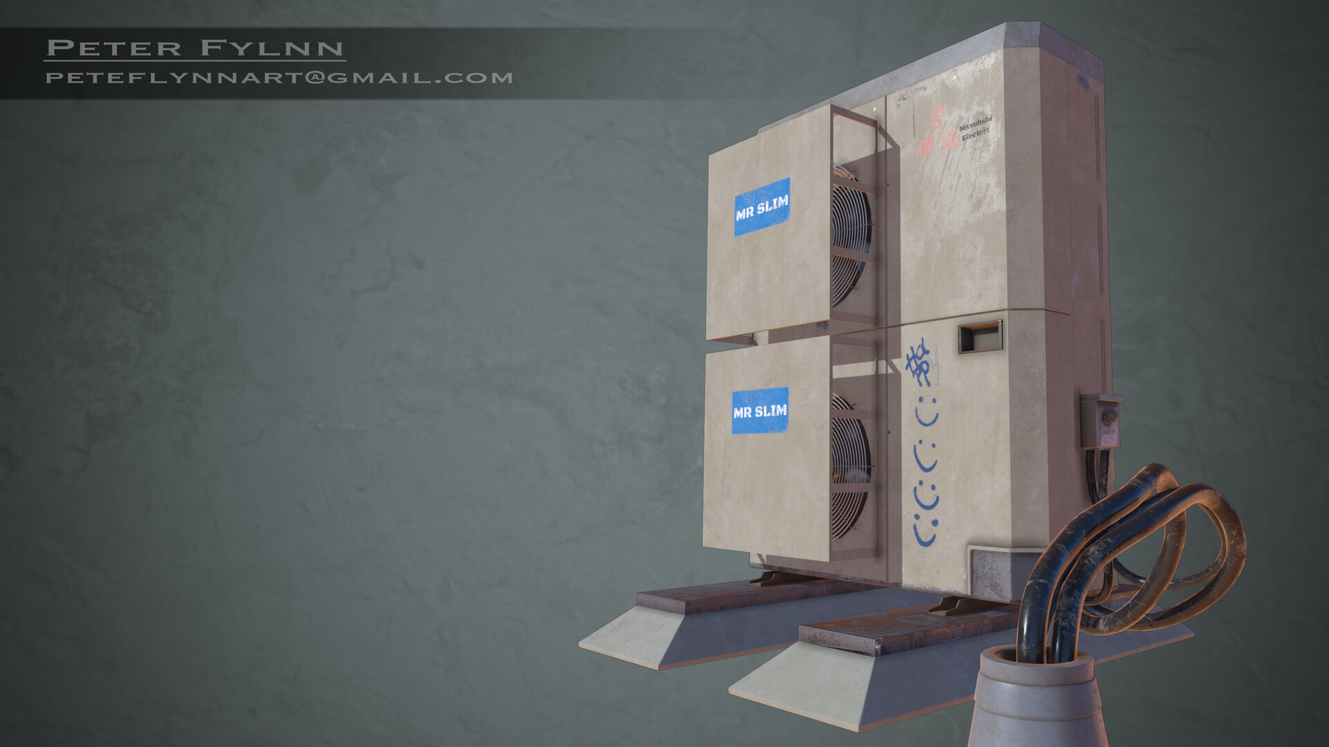 ArtStation - Air Condenser (Project Breakdown)