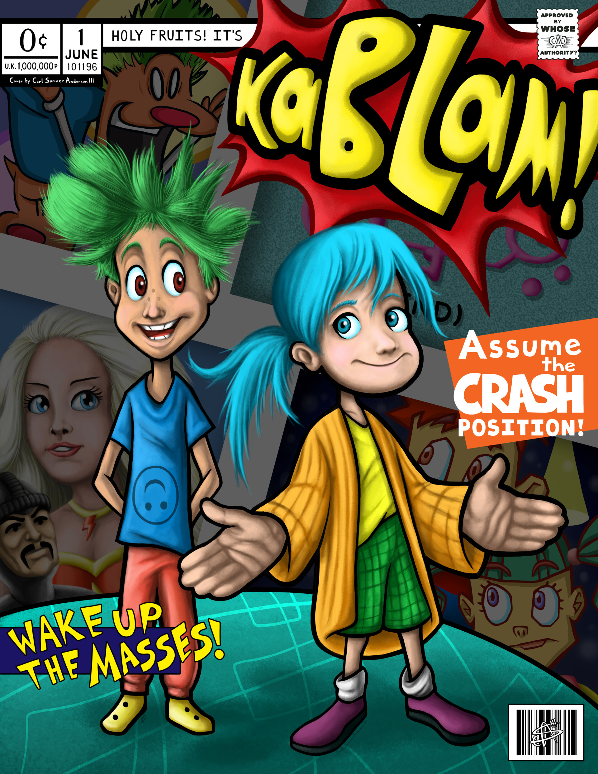 ArtStation - KaBlam! - Issue #1 - Nickelodeon