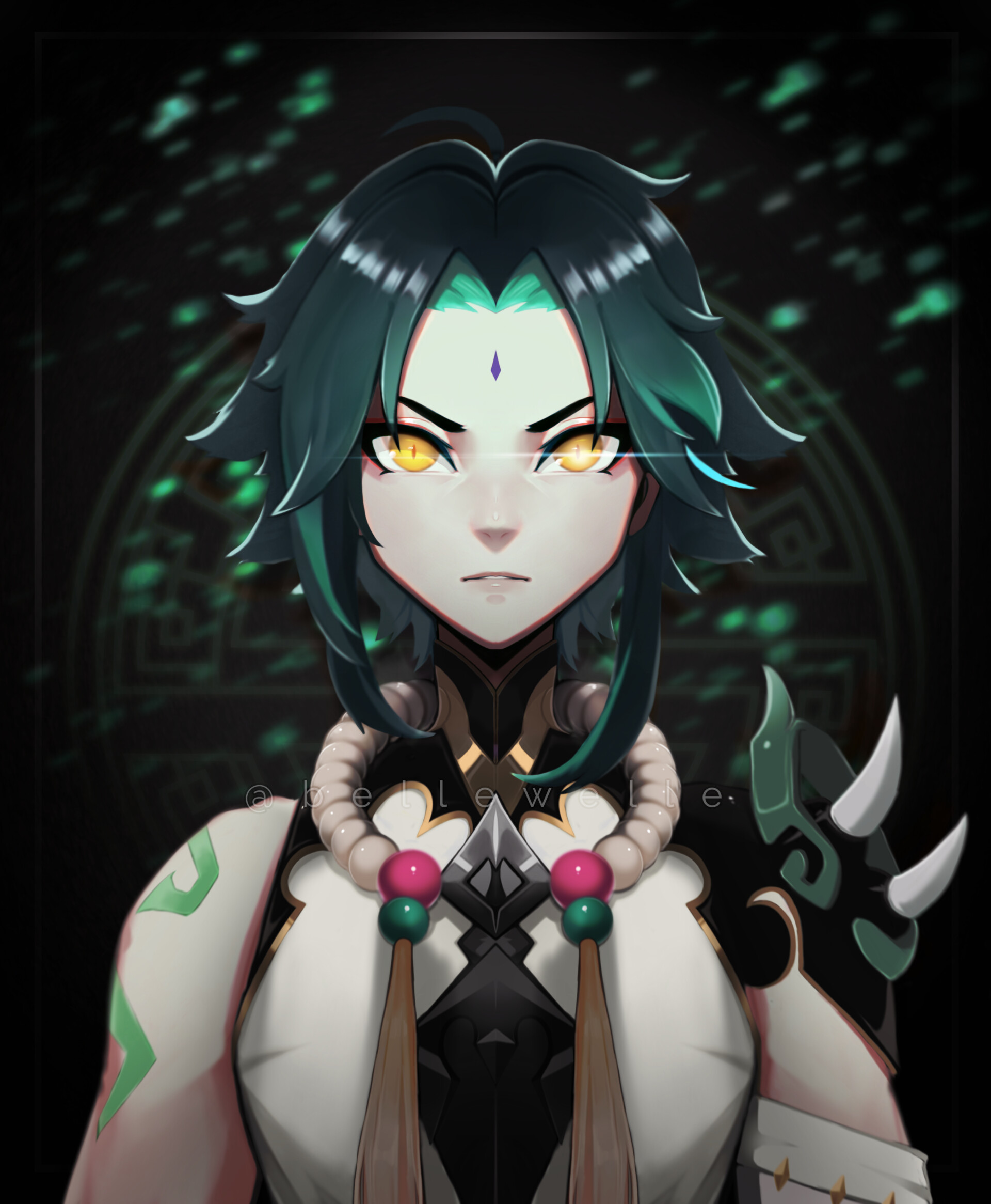 Bellewelle - Fanart Xiao - Genshin Impact