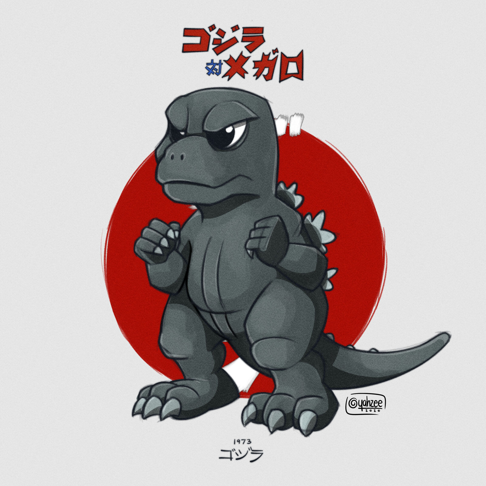 Yahzee - Godzilla from Godzilla vs Megalon (1973)