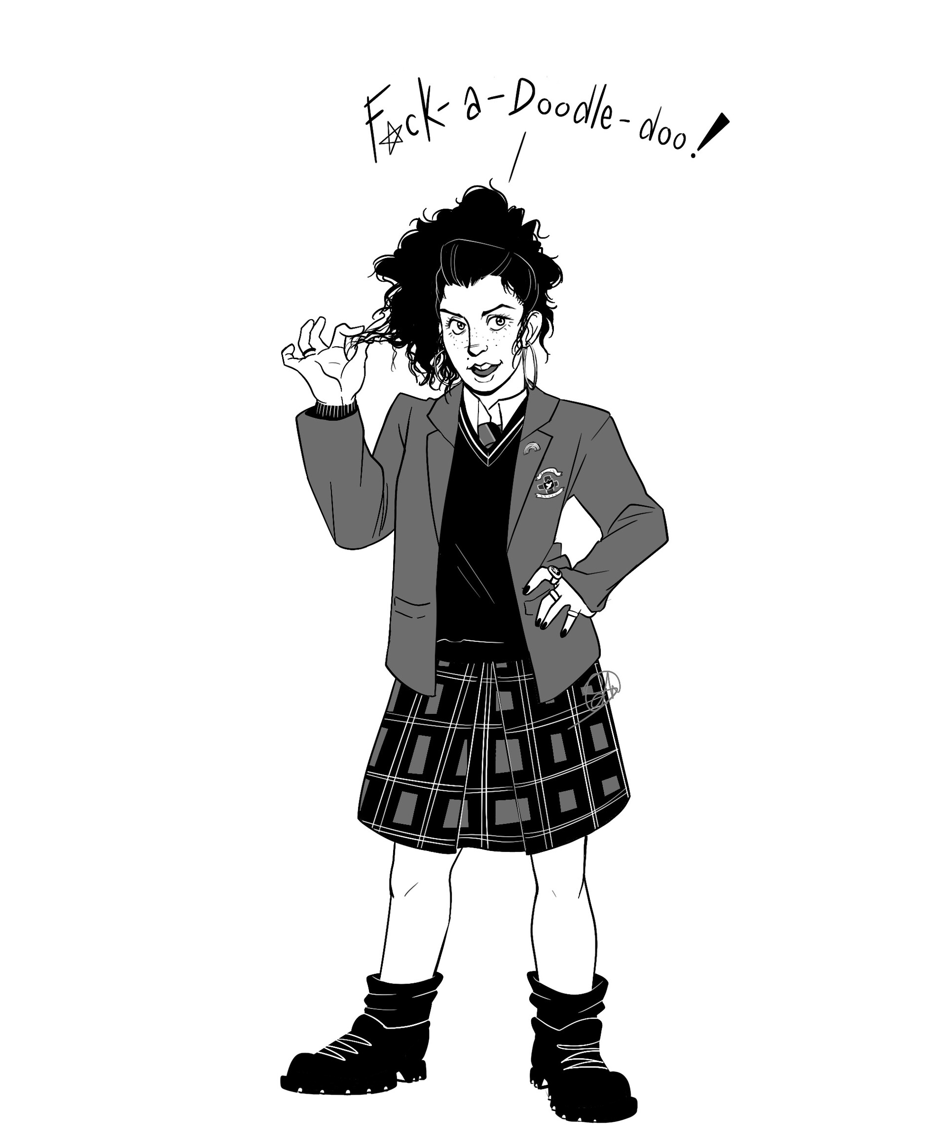 Gabs - Derry Girls: The Cartoon
