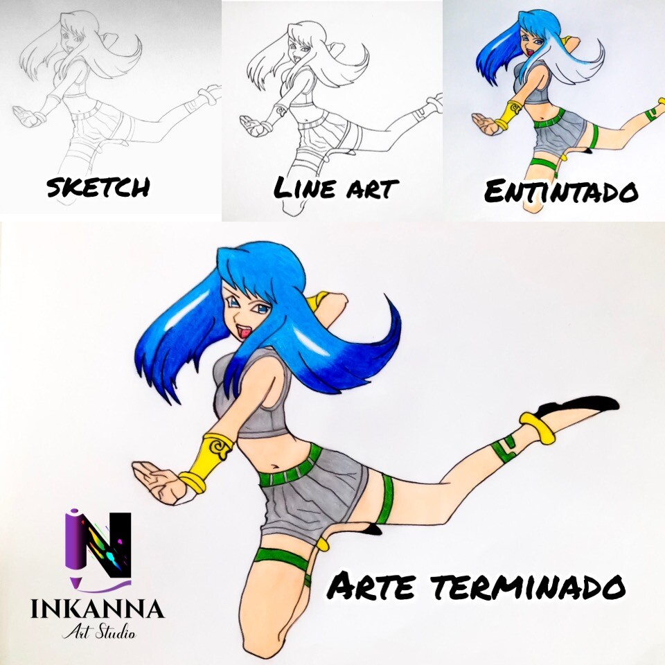 ArtStation - Poses Manga