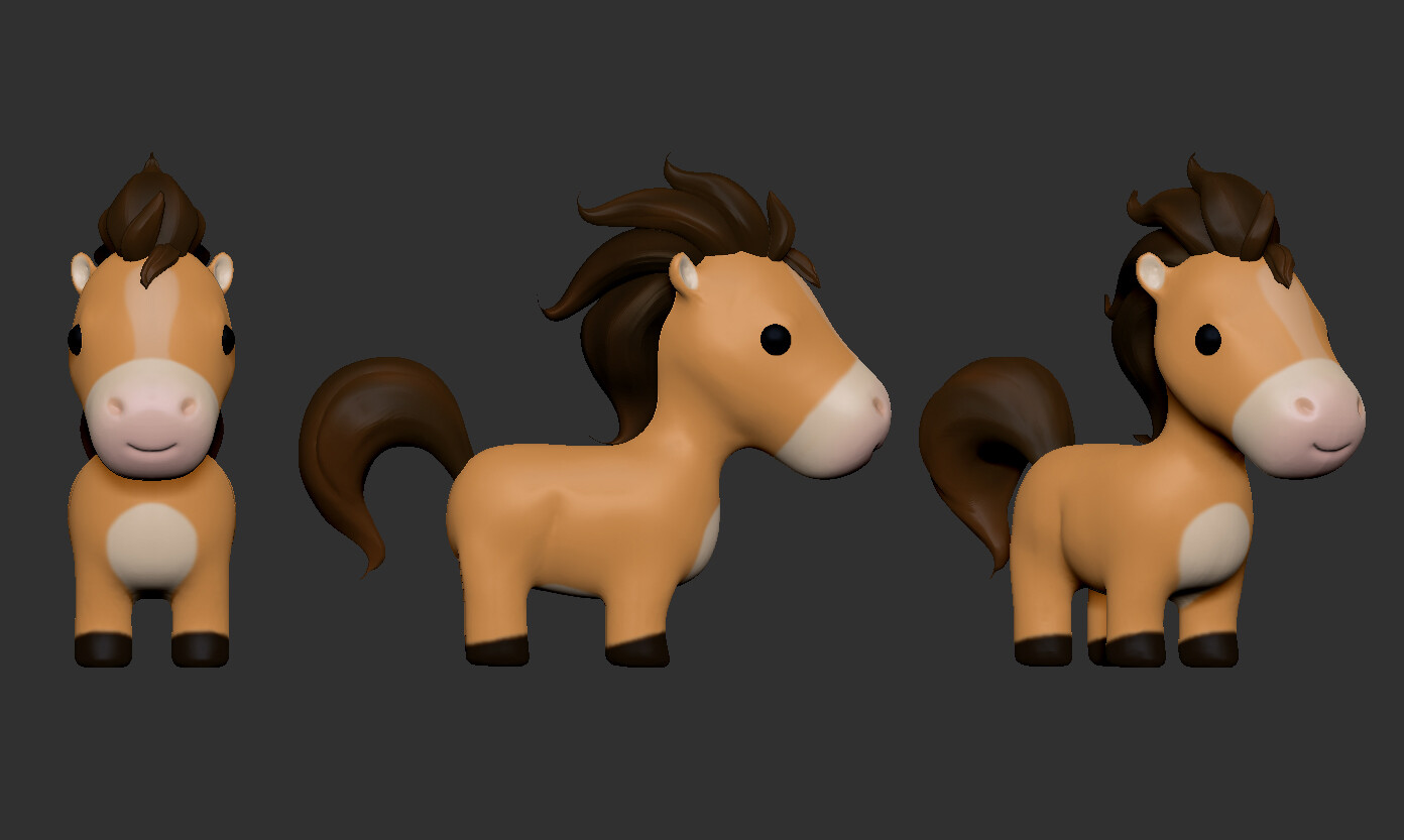 Rievoir - Chibi Horse