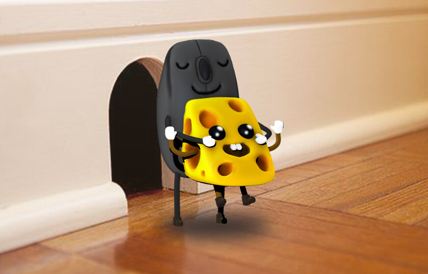 ArtStation - Mouse love cheese