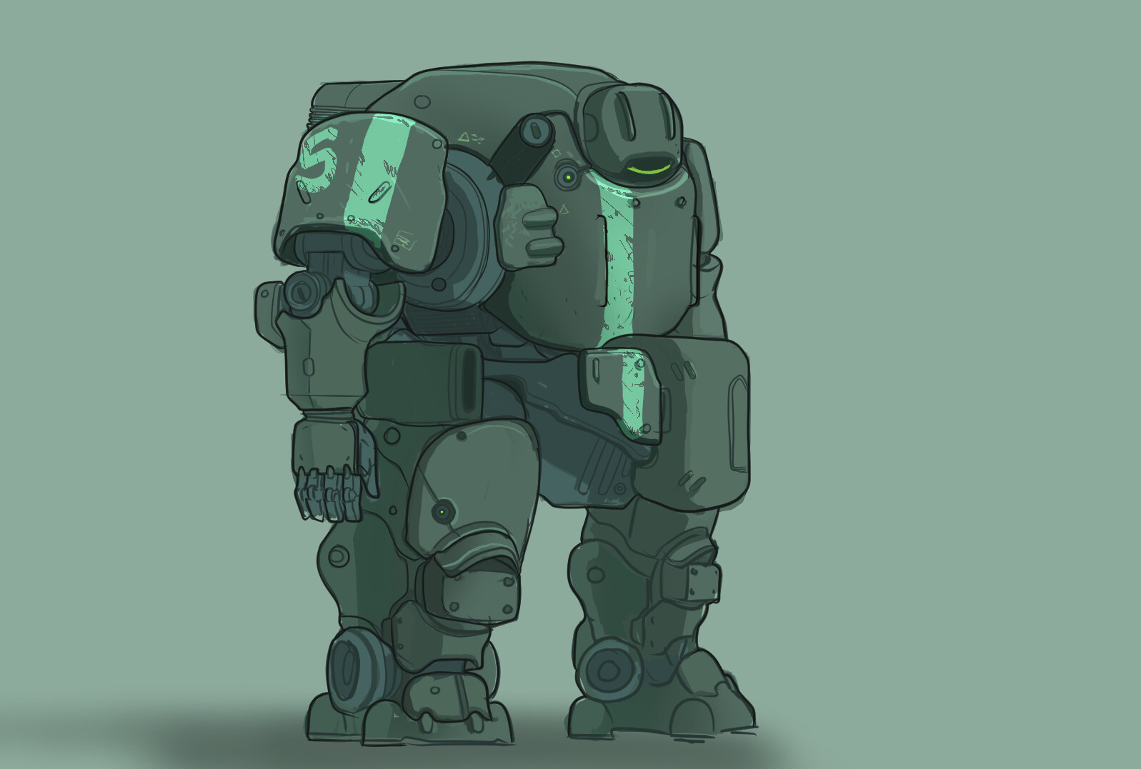 ArtStation - Chunky Mecha