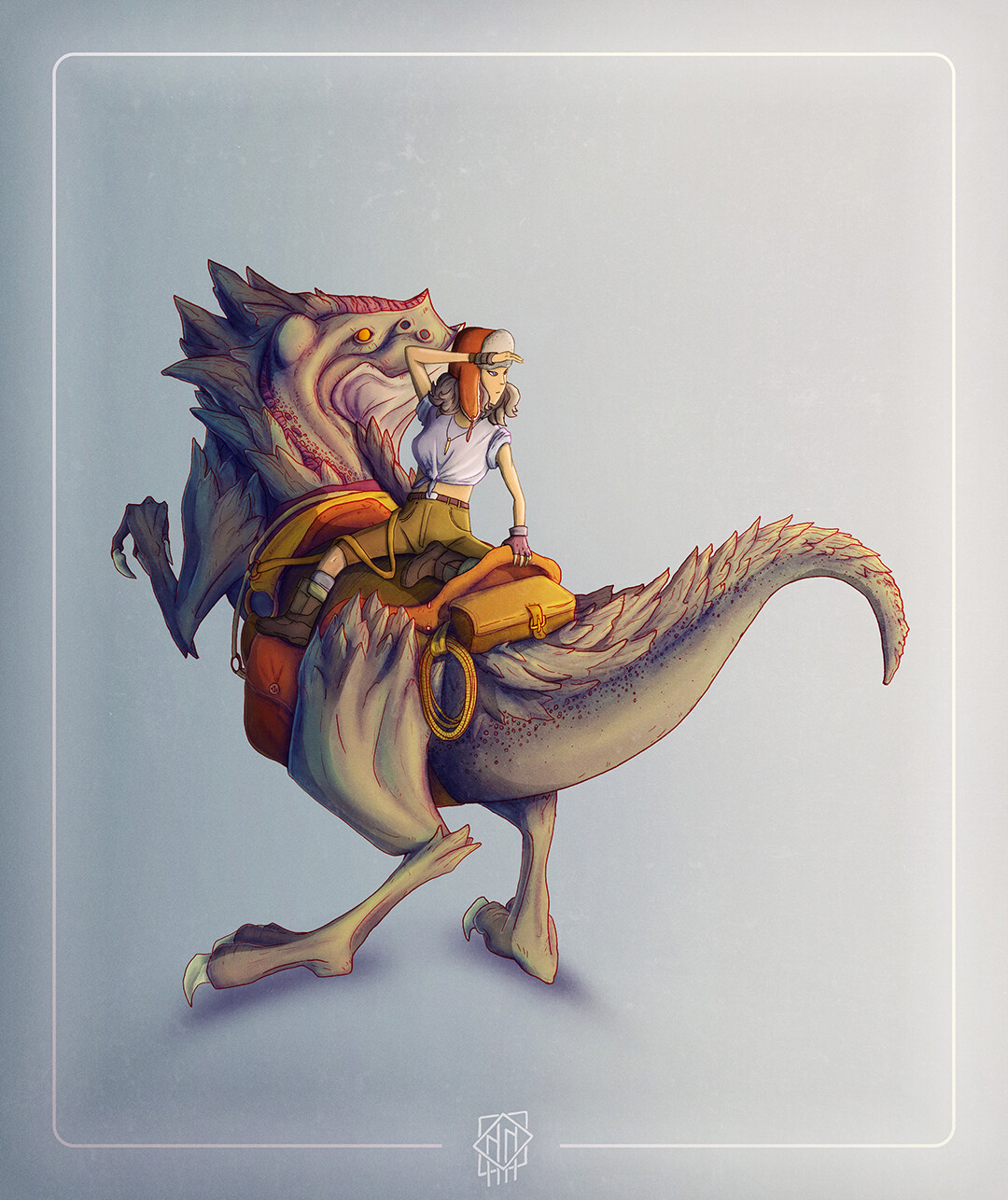 ArtStation - Character Design - Dystopian Girl