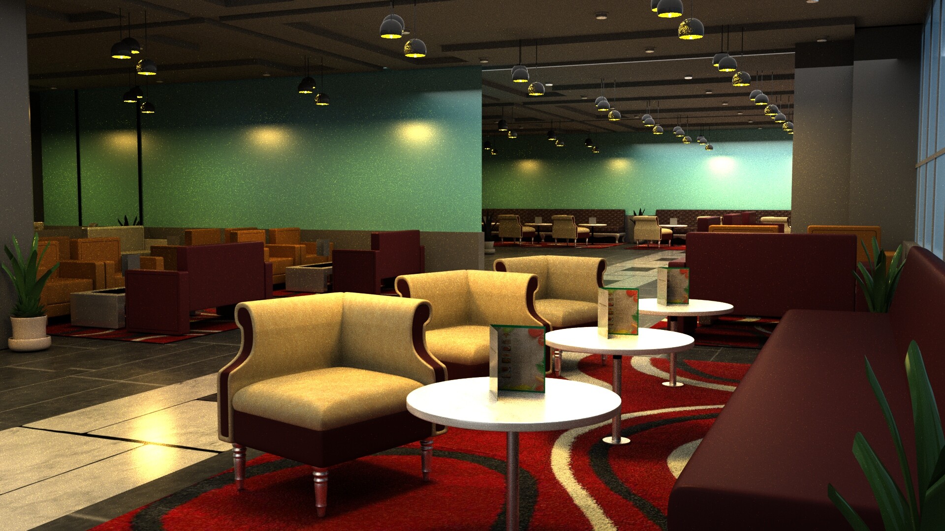 ArtStation - Restaurant Model