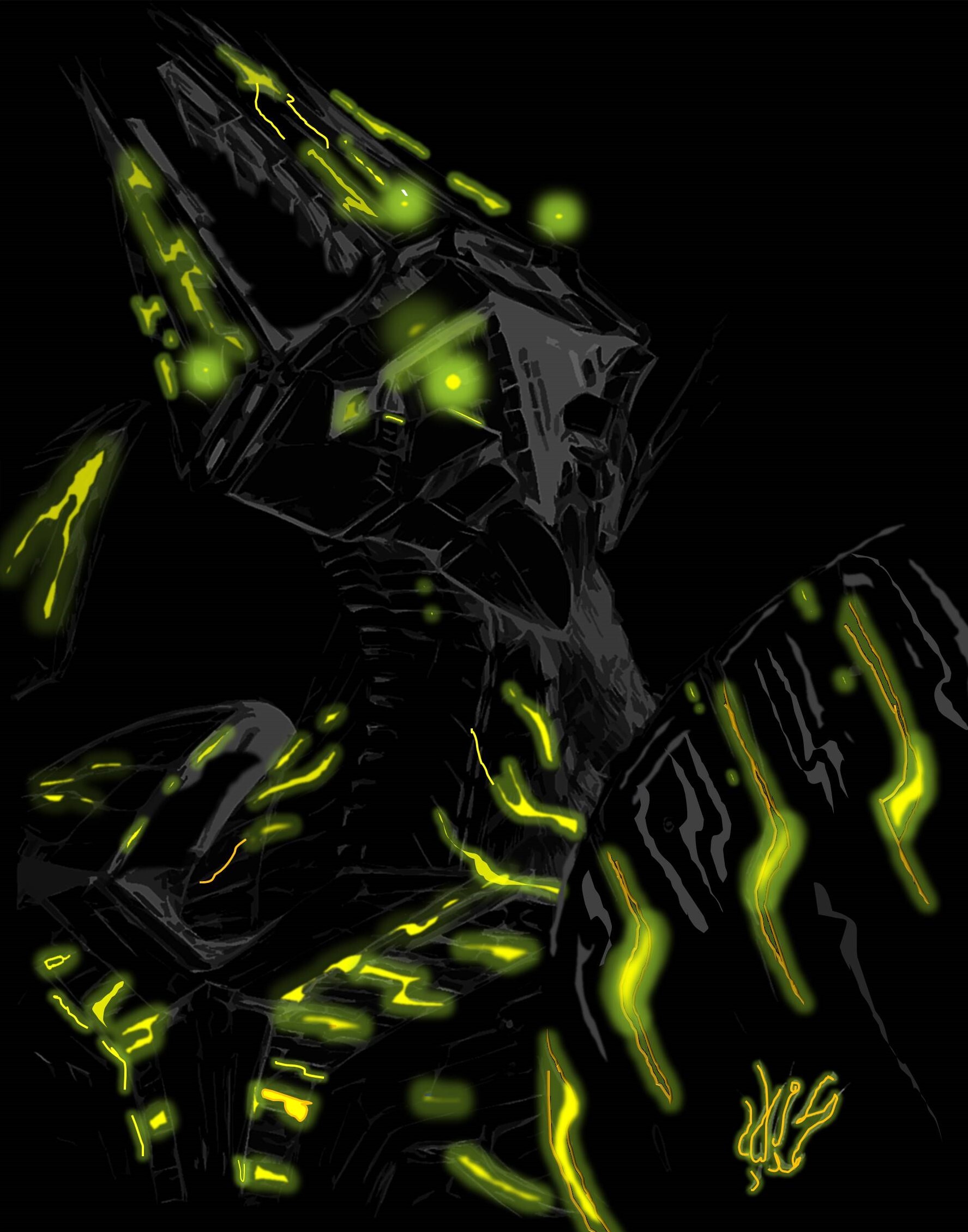 ArtStation - Diamond Knight-Obsidian Shine