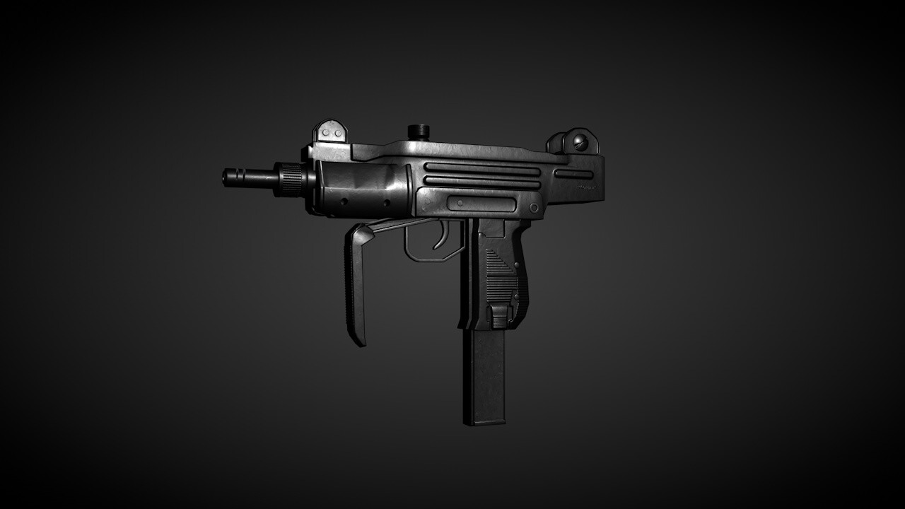 ArtStation - UZI 4.5 mm