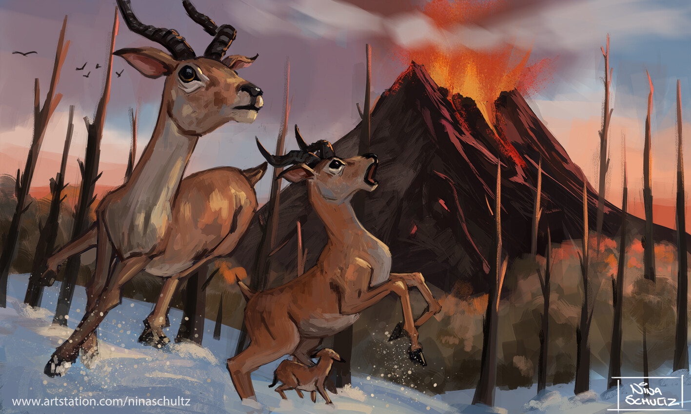 ArtStation - Antelopes