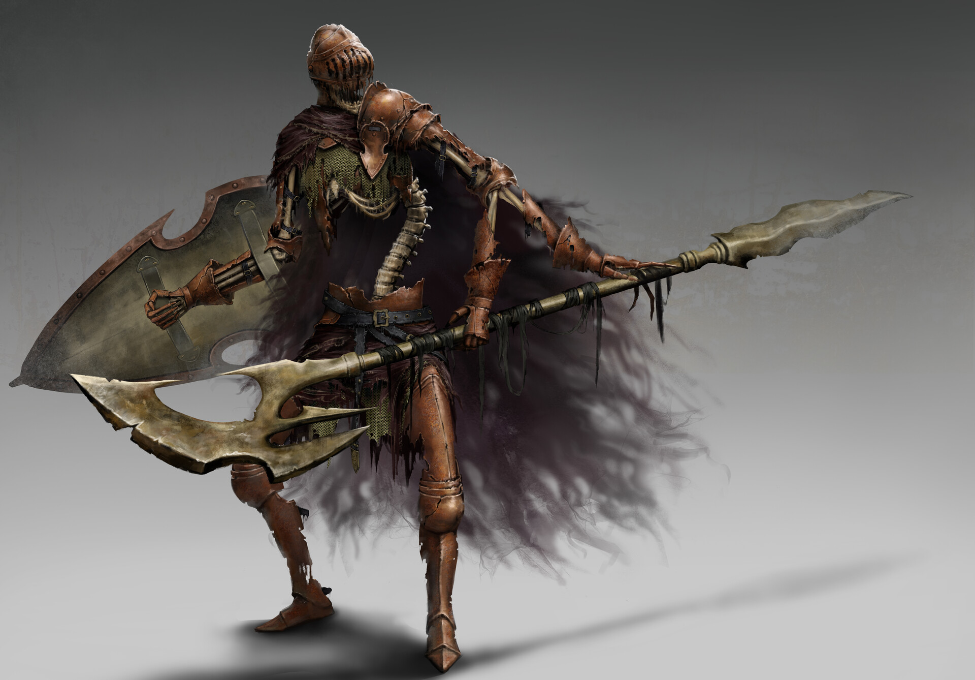 ArtStation - Skeleton soldier Boss