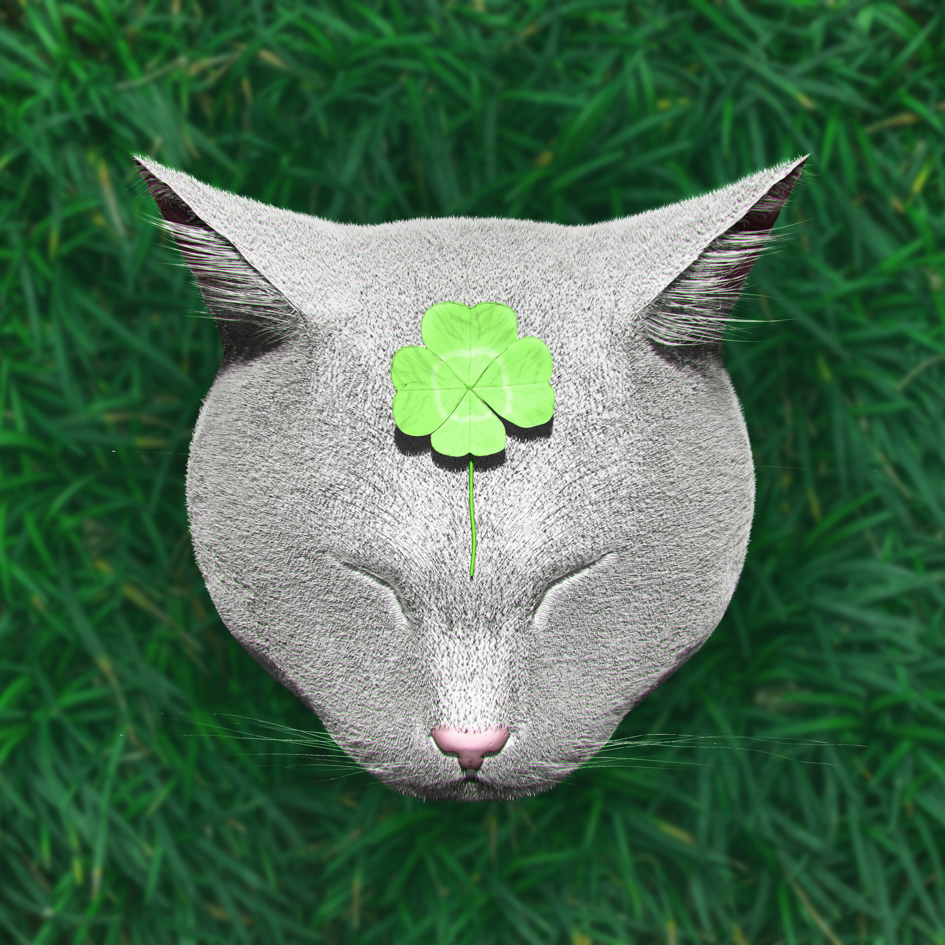 ArtStation - Clover cat