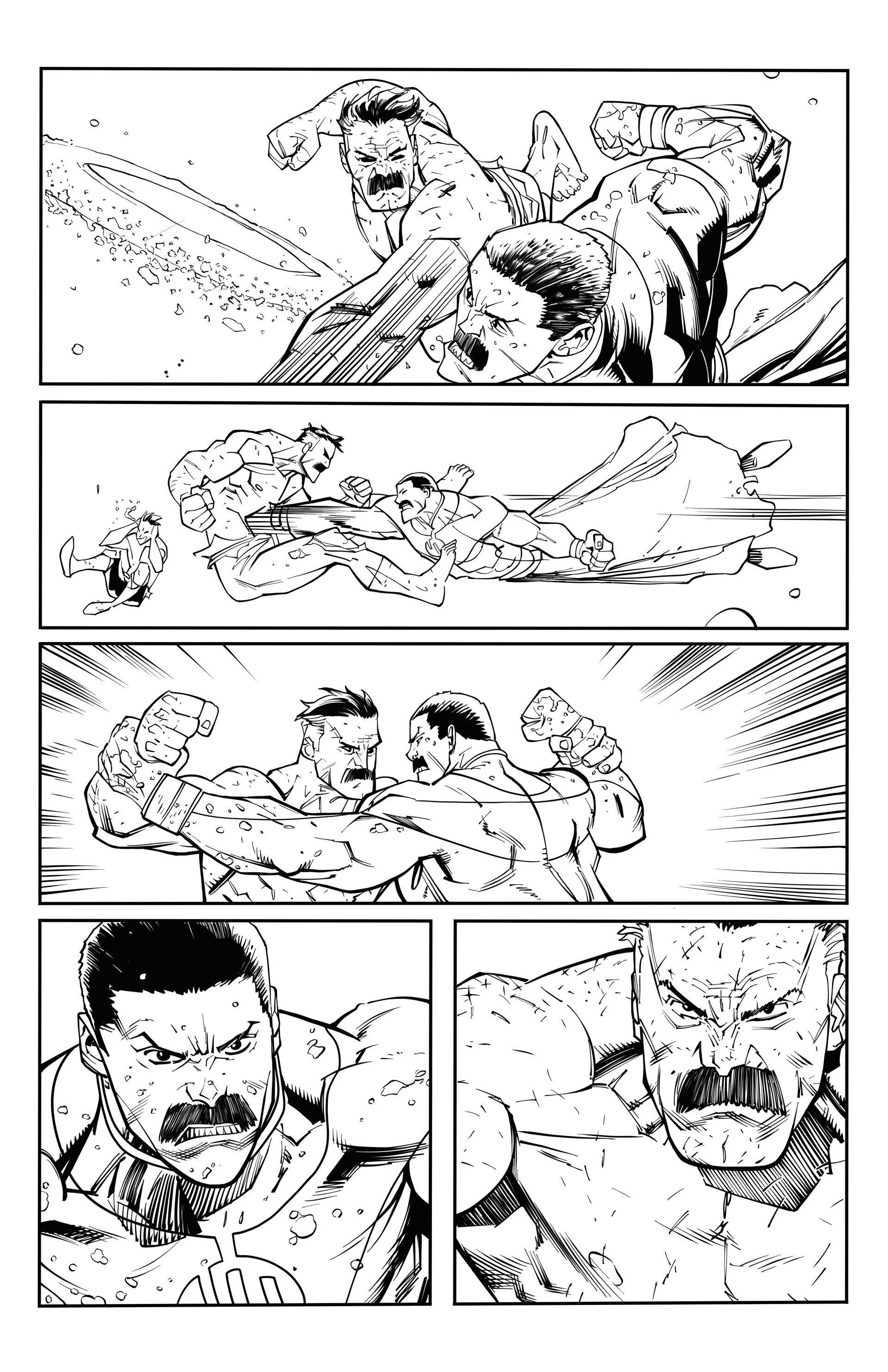 ArtStation - Invincible Inks Practice