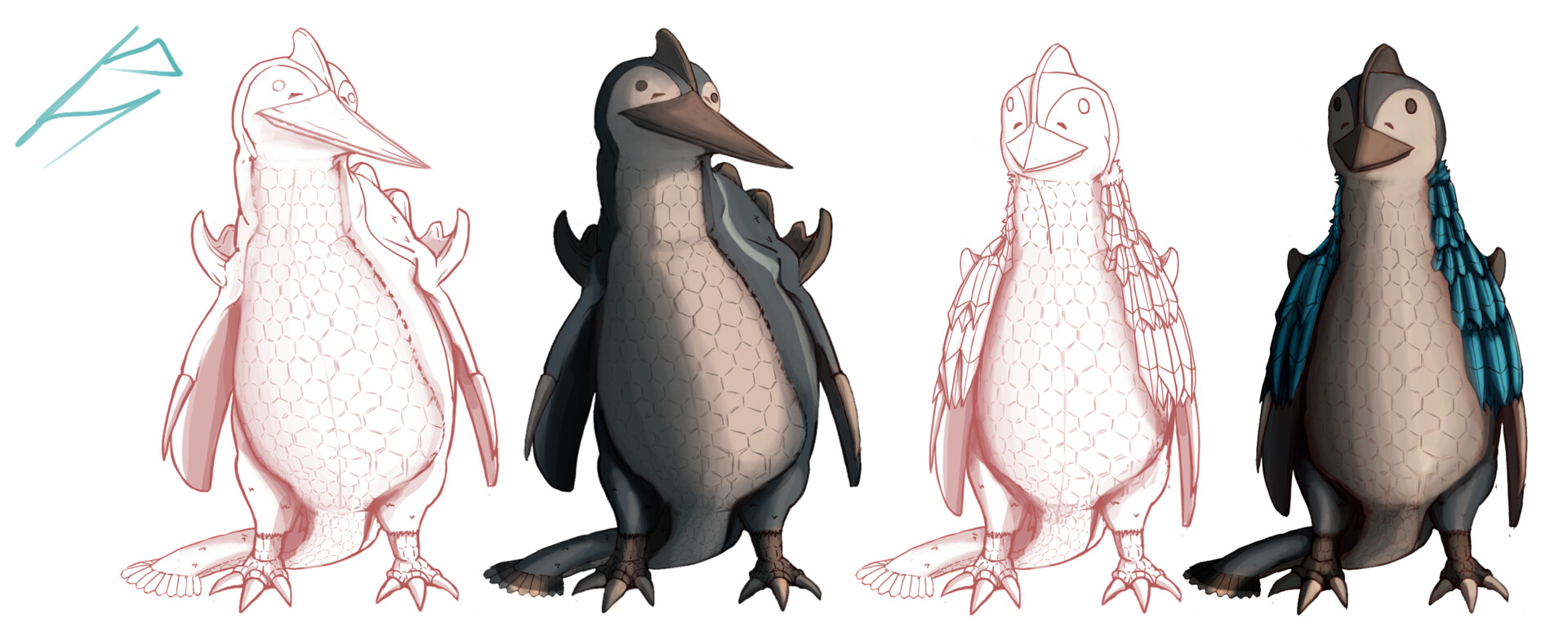 ArtStation - Fantasy Penguin Concept art