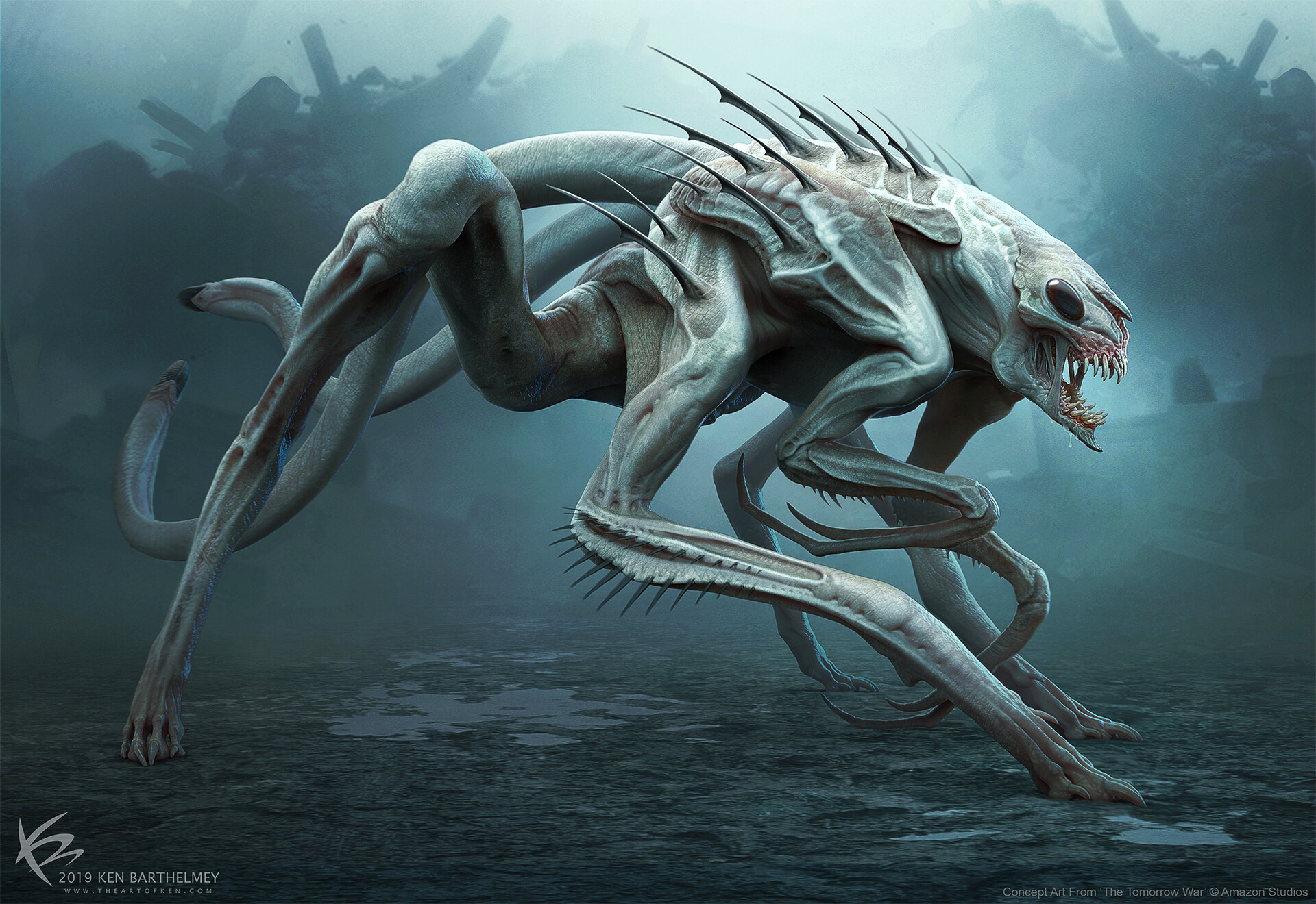 Ken Barthelmey - The Tomorrow War - Creature Design