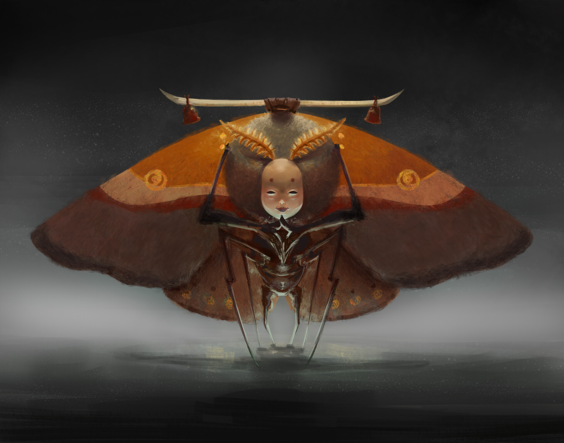 ArtStation - Yokai: Moth