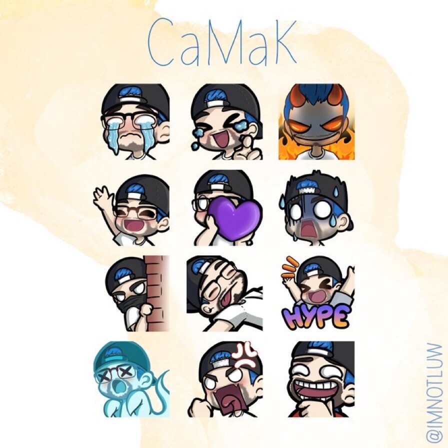 ArtStation - CaMaK’s Emotes