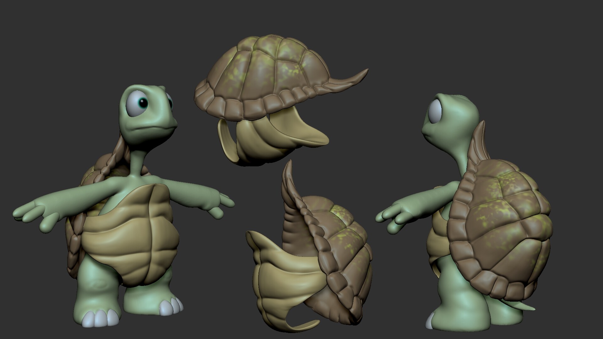 ArtStation - Cartoon Turtle