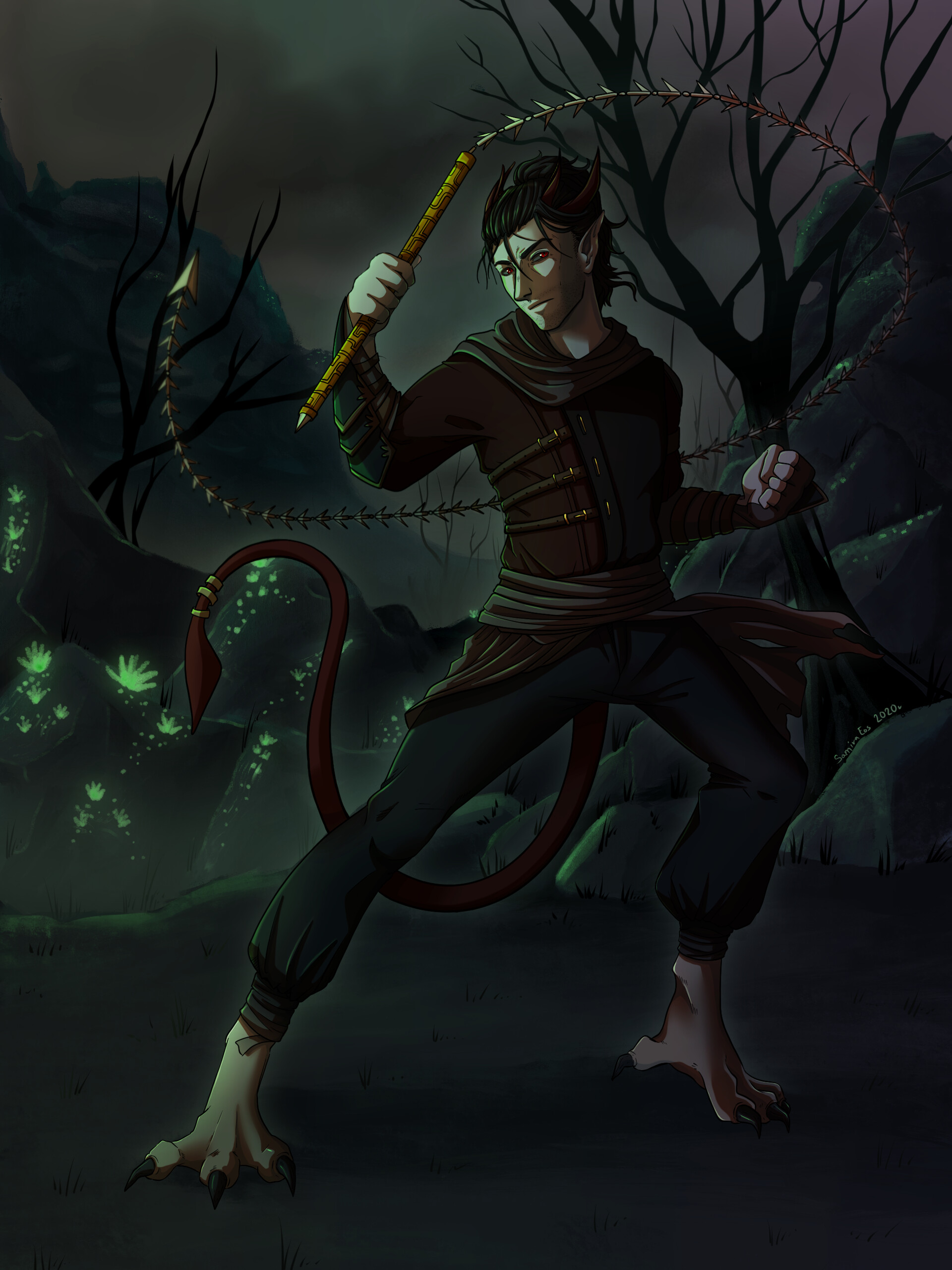 ArtStation - Demon hunter