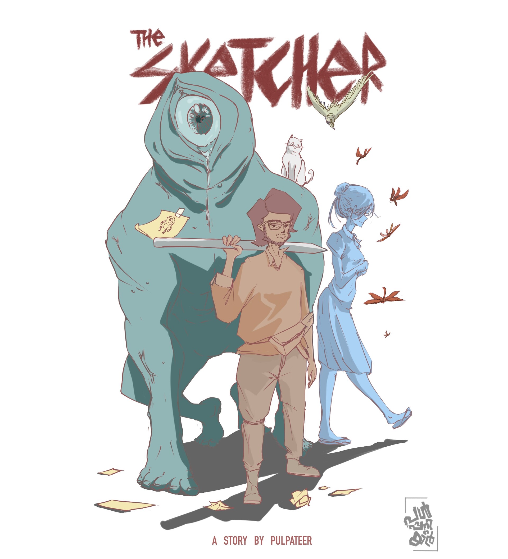 ArtStation - The Sketcher Webtoon official cover