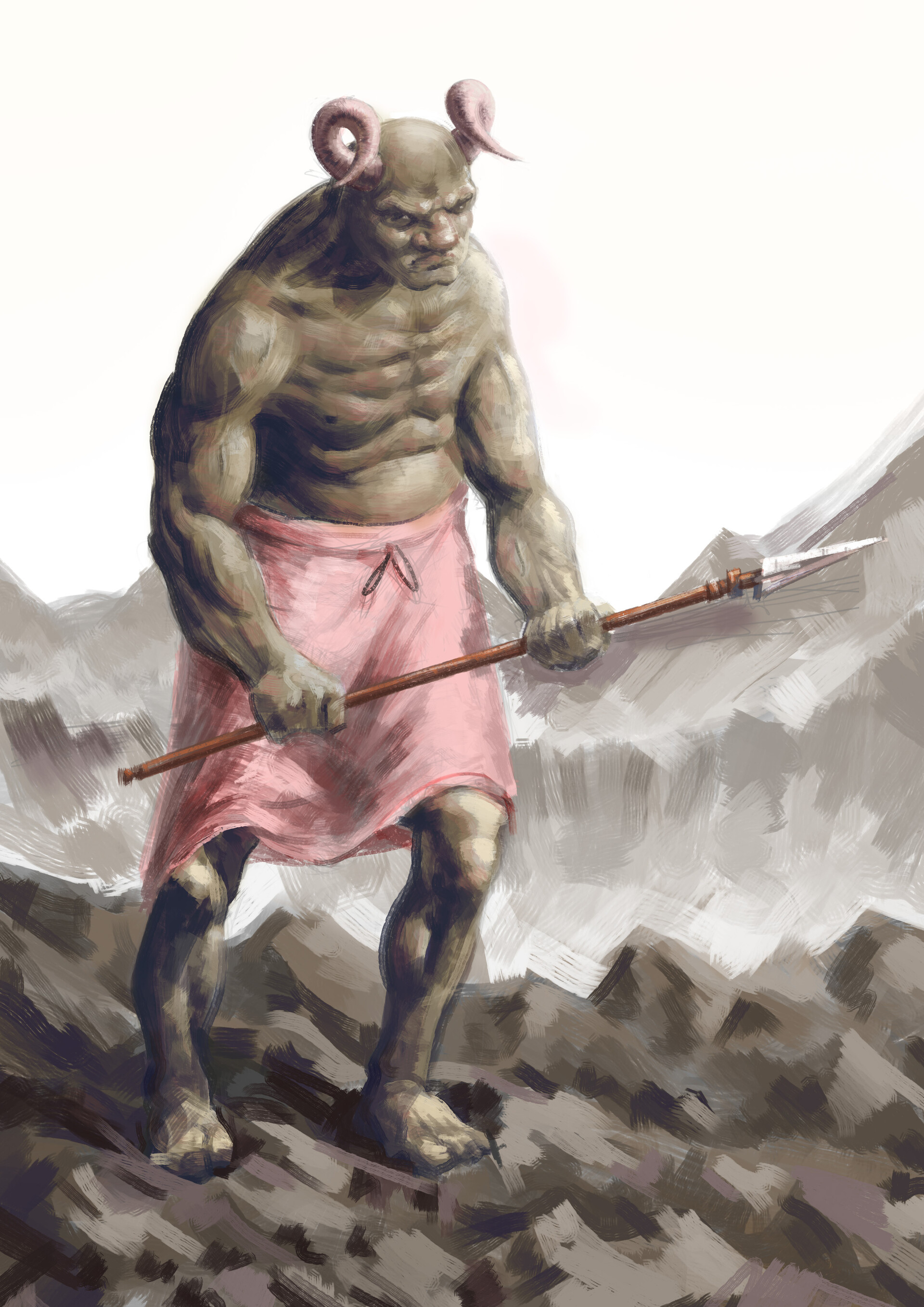 ArtStation - Raggalar with horns