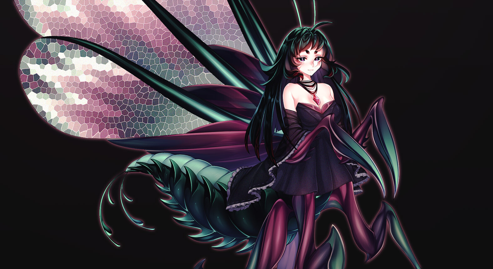 ArtStation - mantis girl