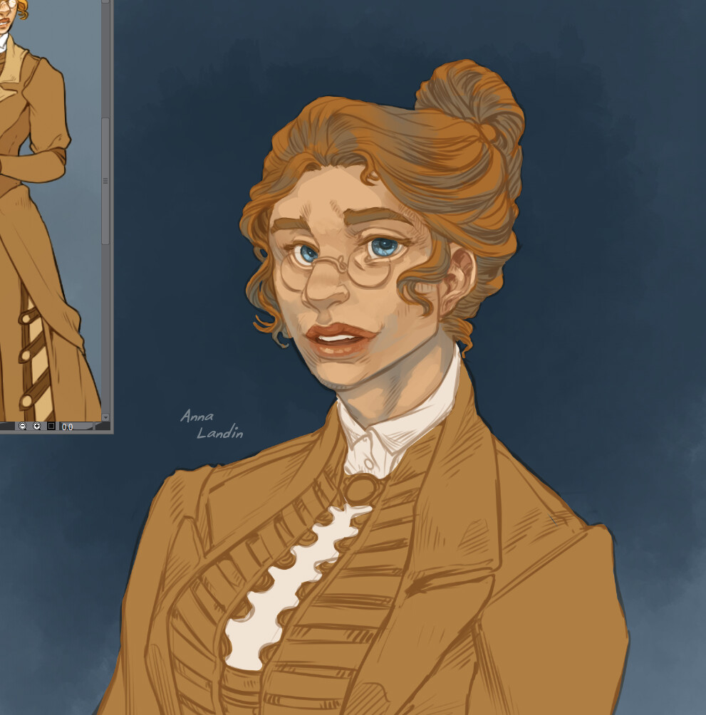 Anna Landin - Luminaries' Society - Theadora Halpin