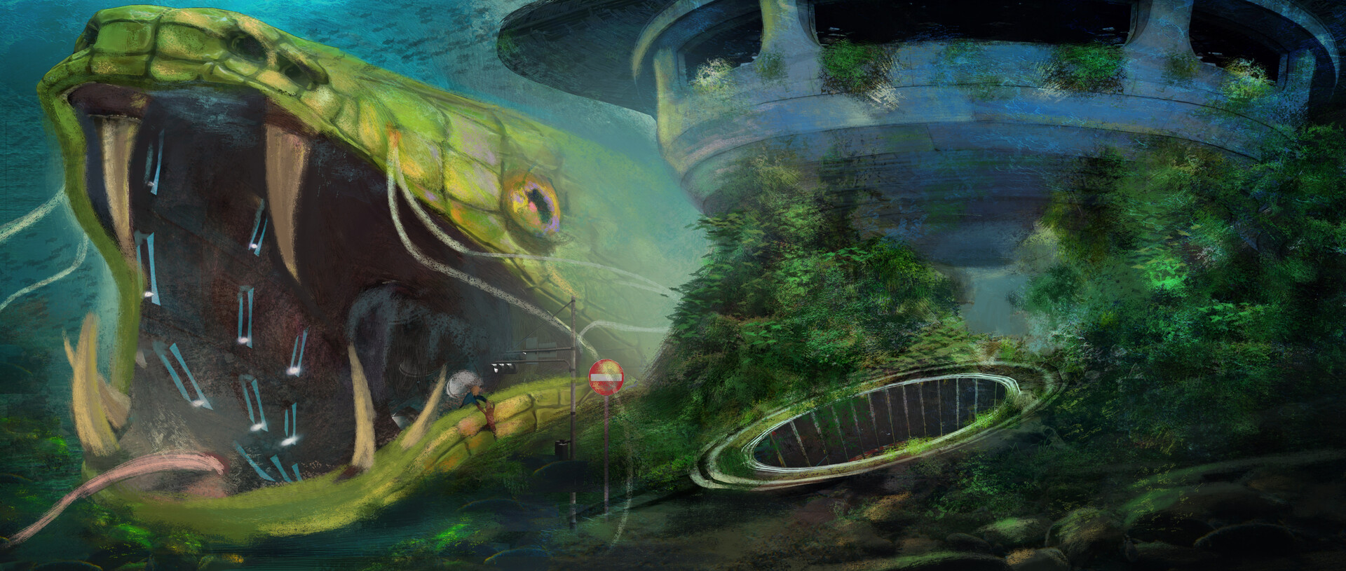 ArtStation - weird train