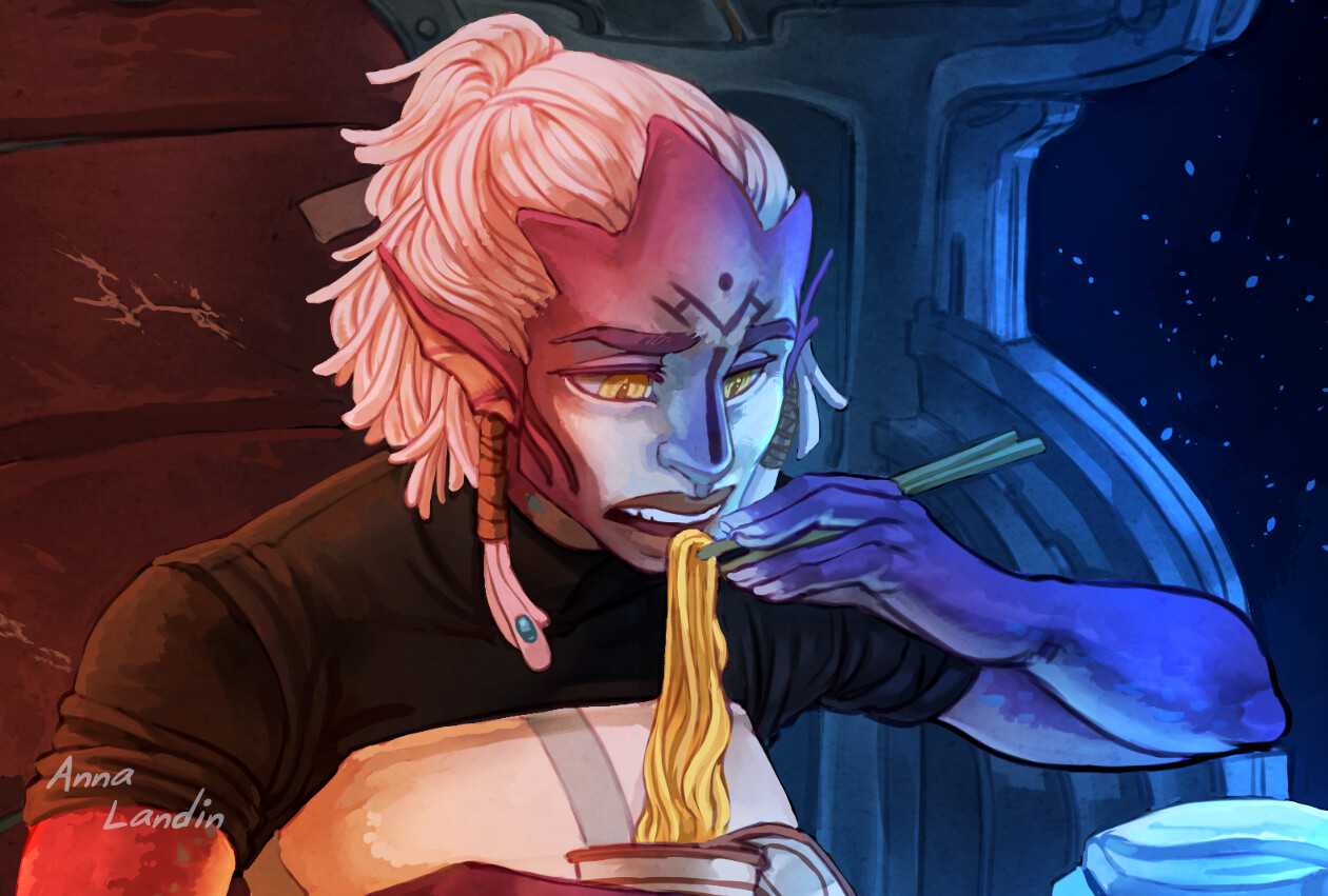 Anna Landin - Ivala: Spaceship Pilot on Break