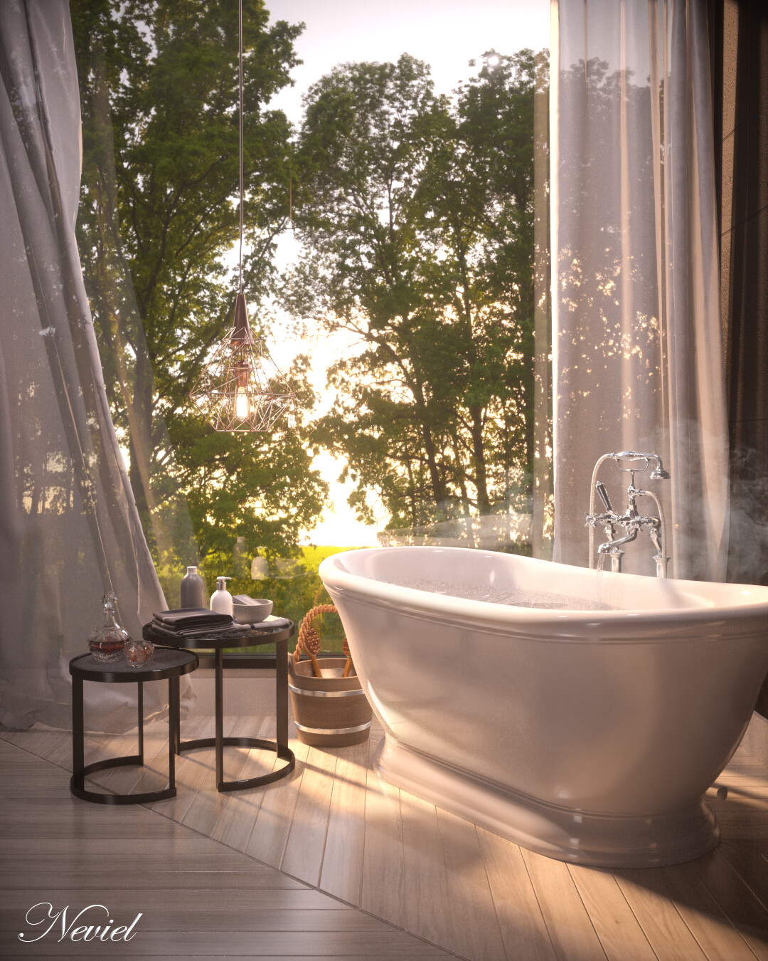 ArtStation - Bath time