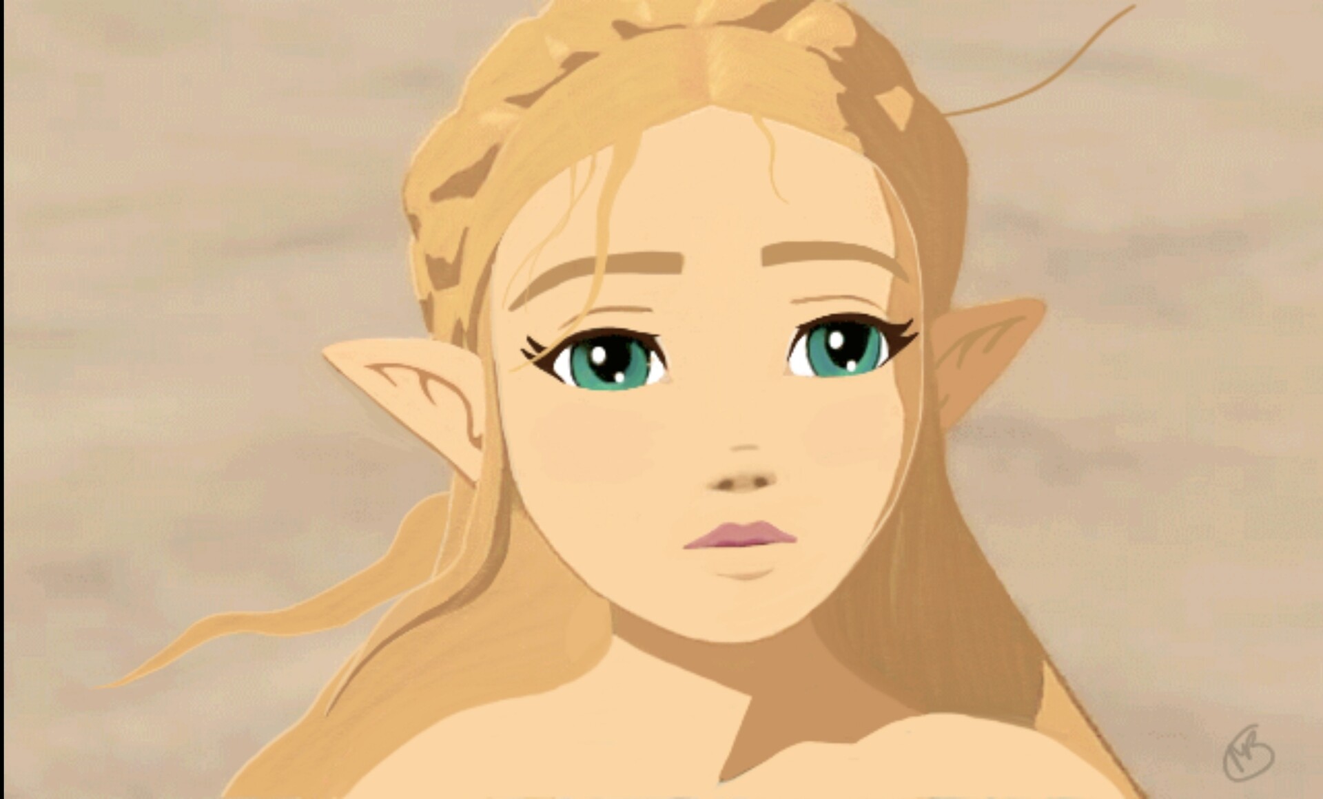 ArtStation - Princess Zelda