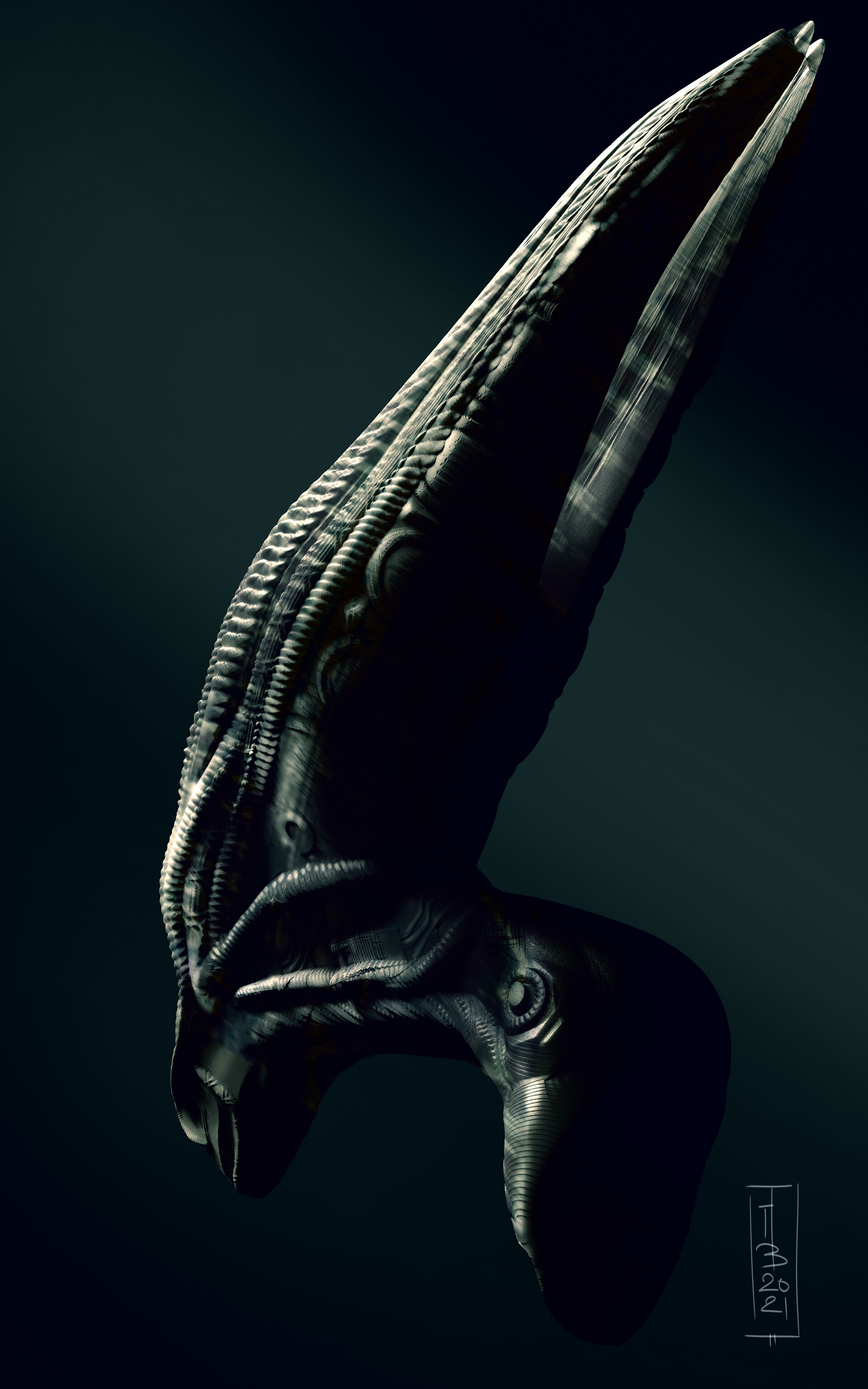 ArtStation - ZBrush - Alien Concept