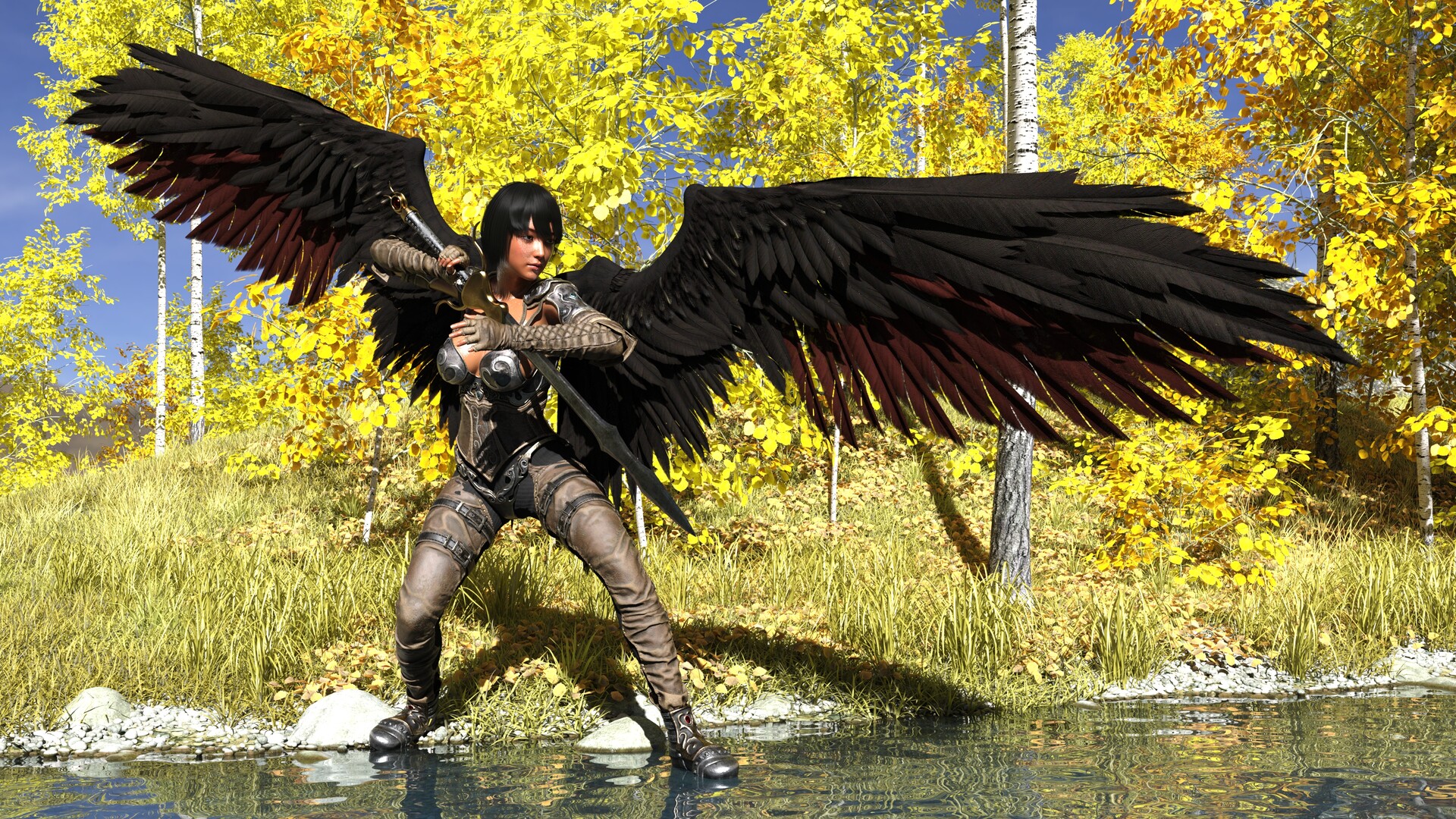 ArtStation - Winged Hunter