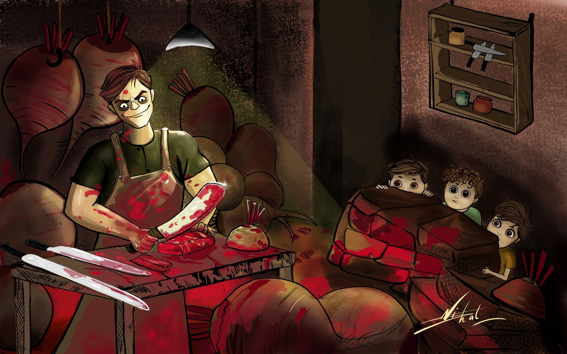 ArtStation - Beetroot butcher