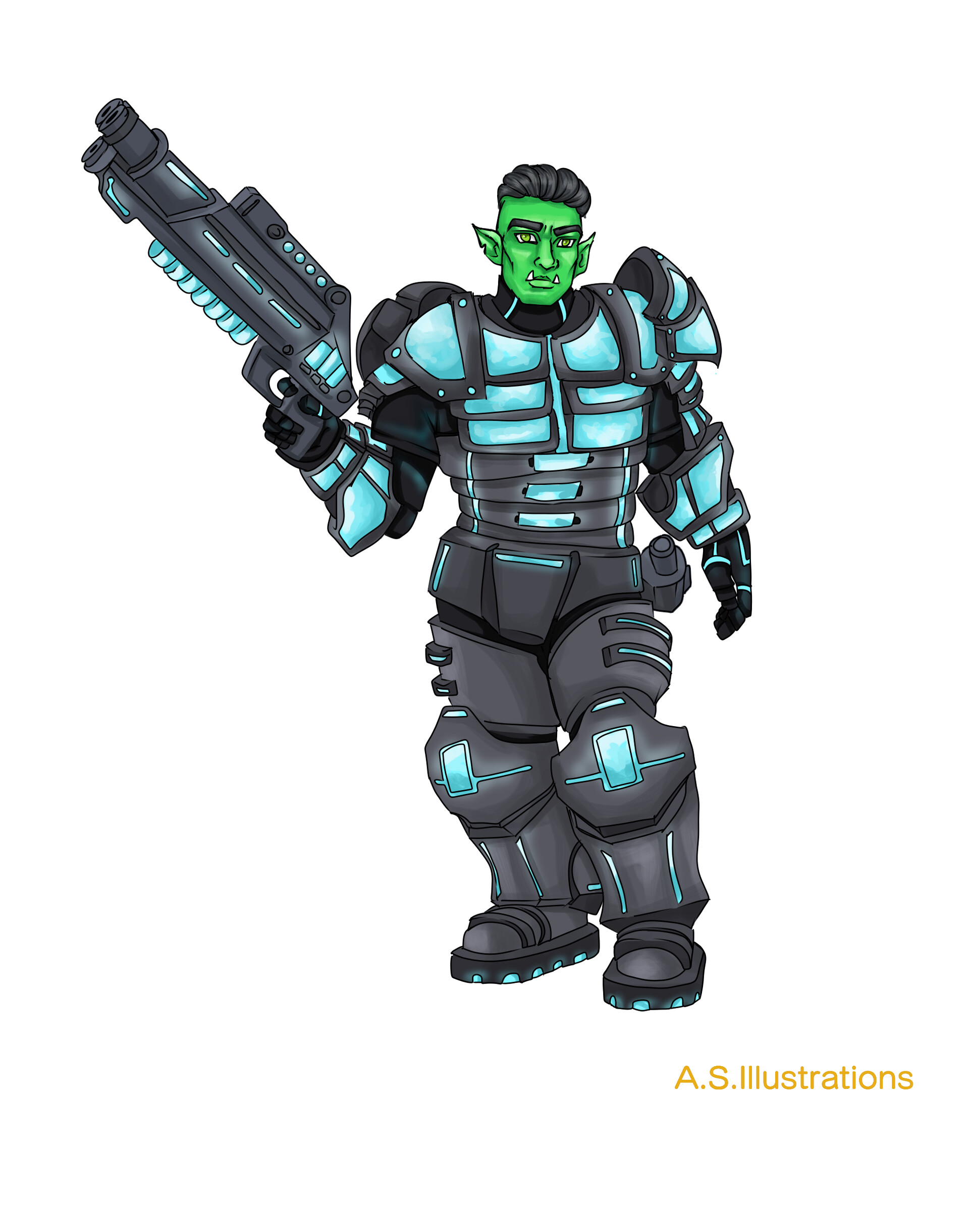 ArtStation - Half Orc Game Design