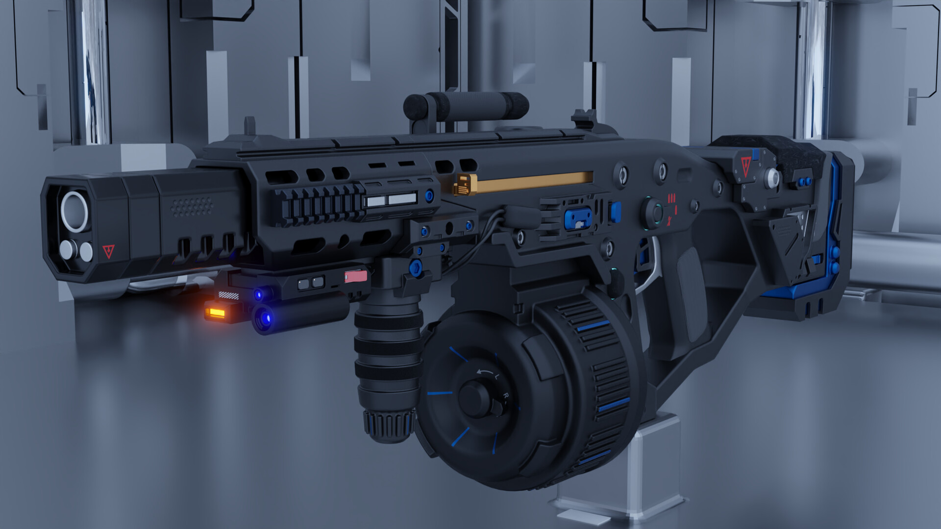 ArtStation - R2: T308 Obstructer LMG