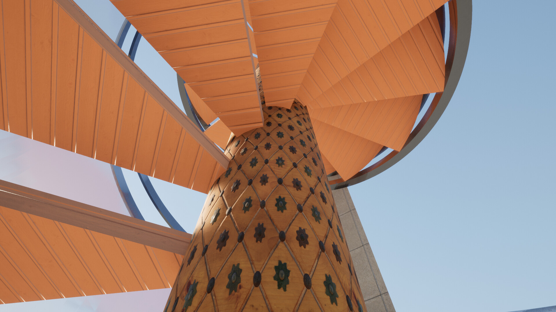 Ari Blueblaze - Spiral Stair excerise