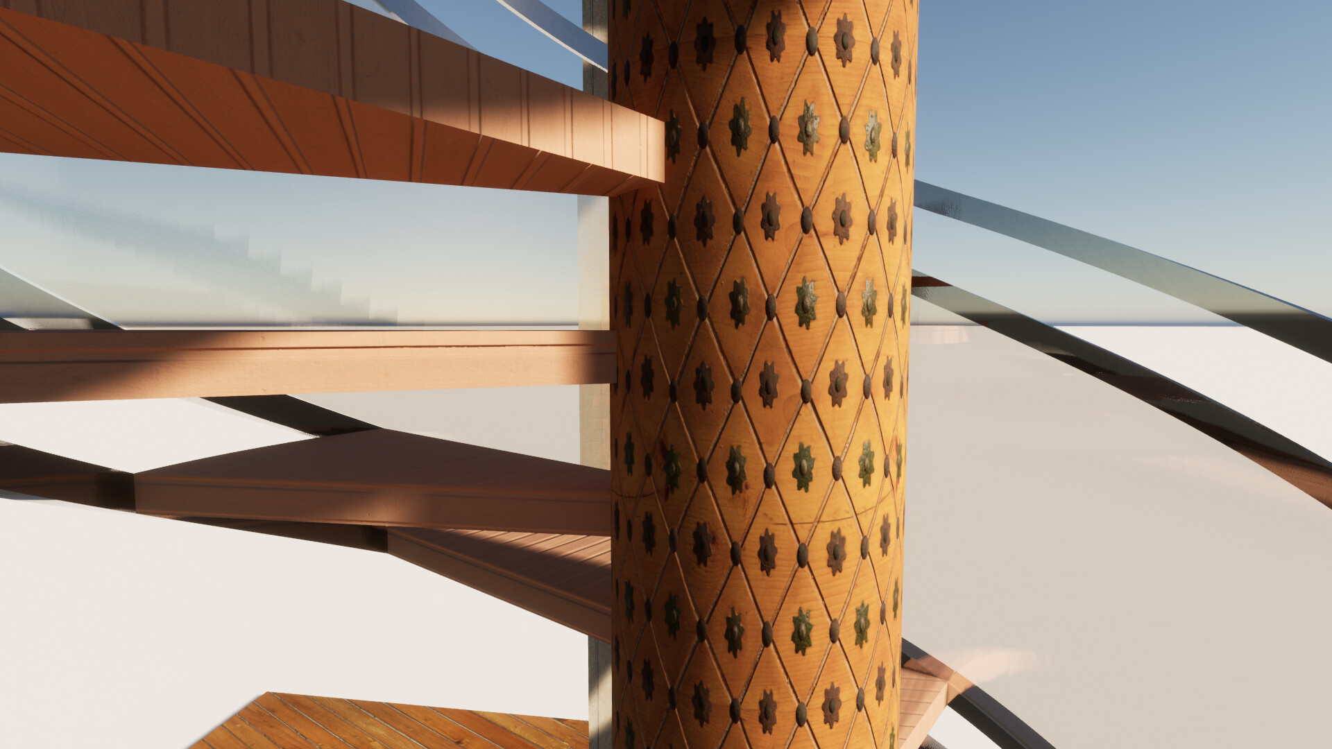 Ari Blueblaze - Spiral Stair excerise