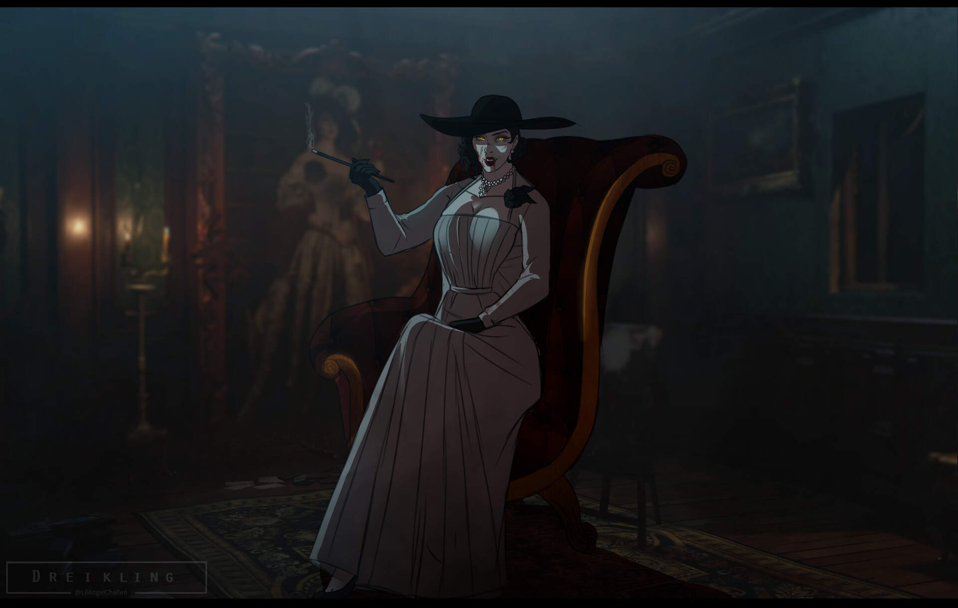 ArtStation - Alcina Dimitrescu