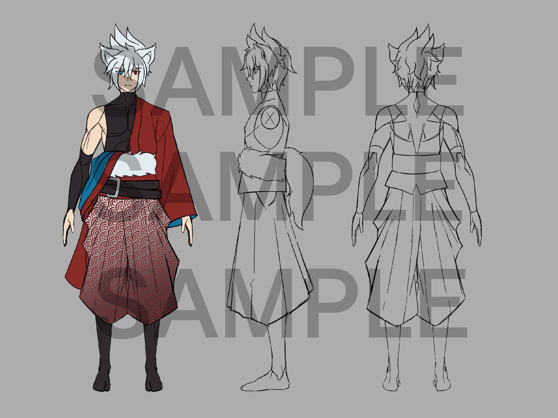 ArtStation - V-Tuber Turnaround