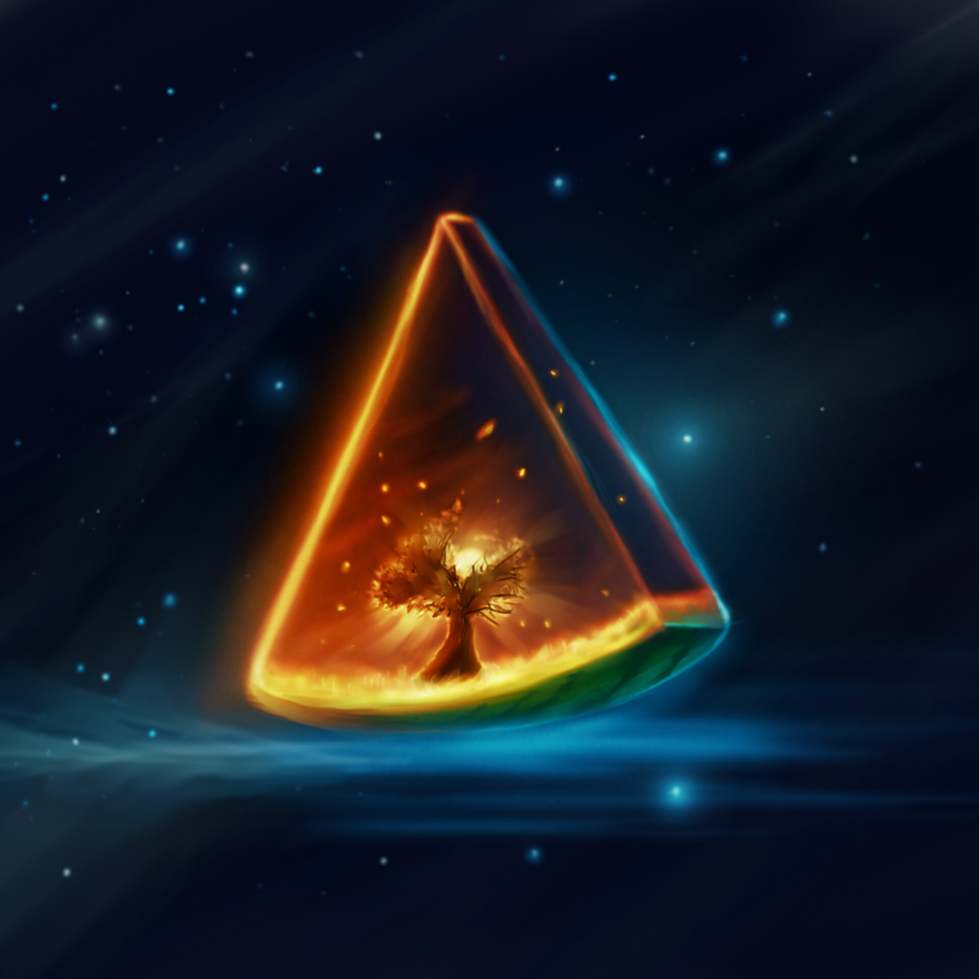 ArtStation - Watermelon In Space