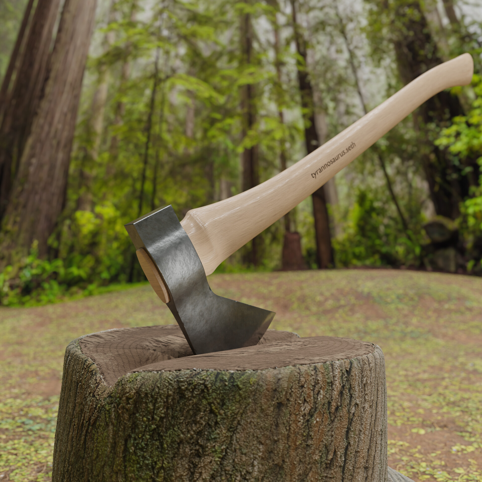 ArtStation - Wood Axe