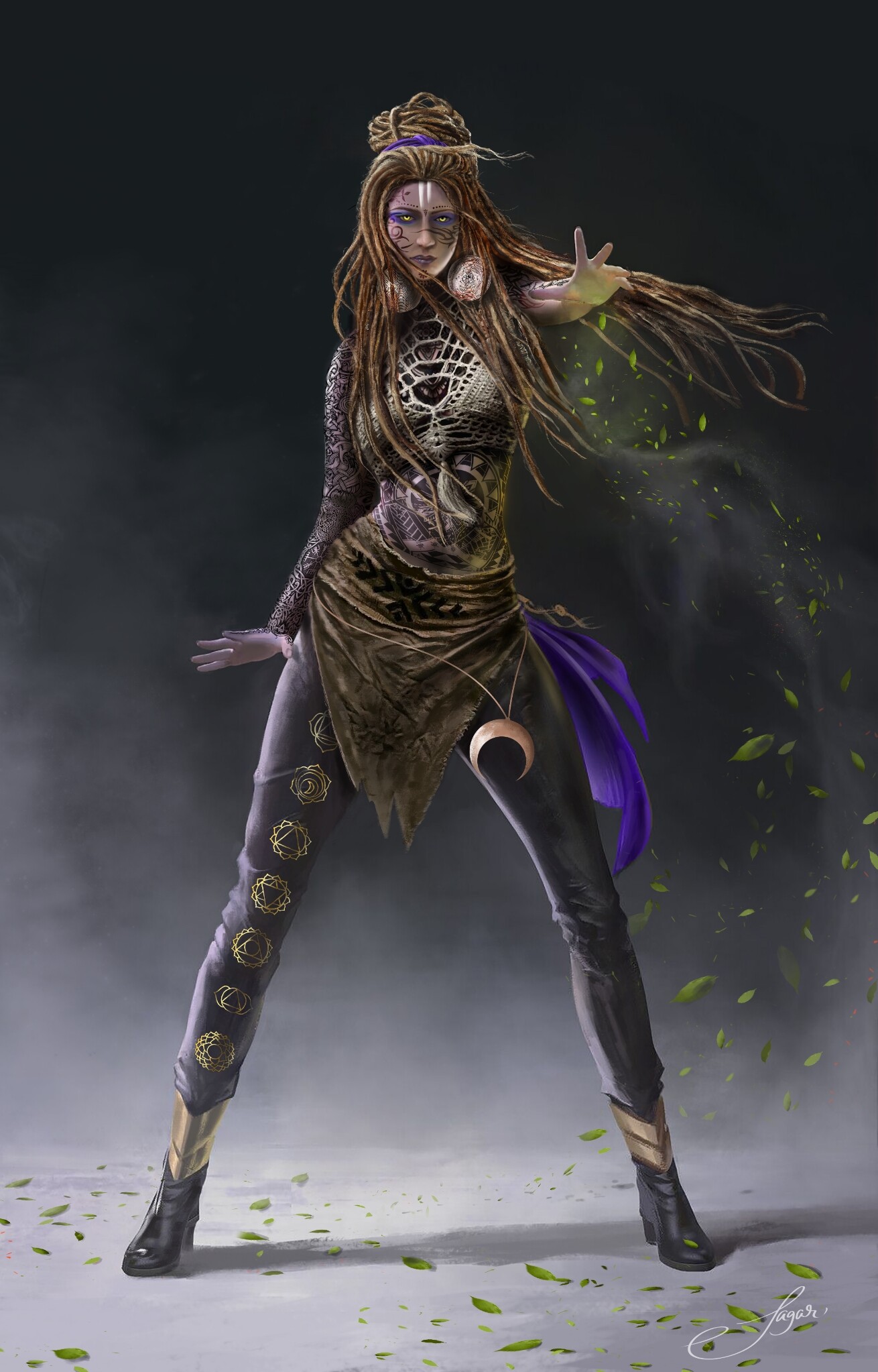 ArtStation - Tantra : 2nd year student work, Sagar