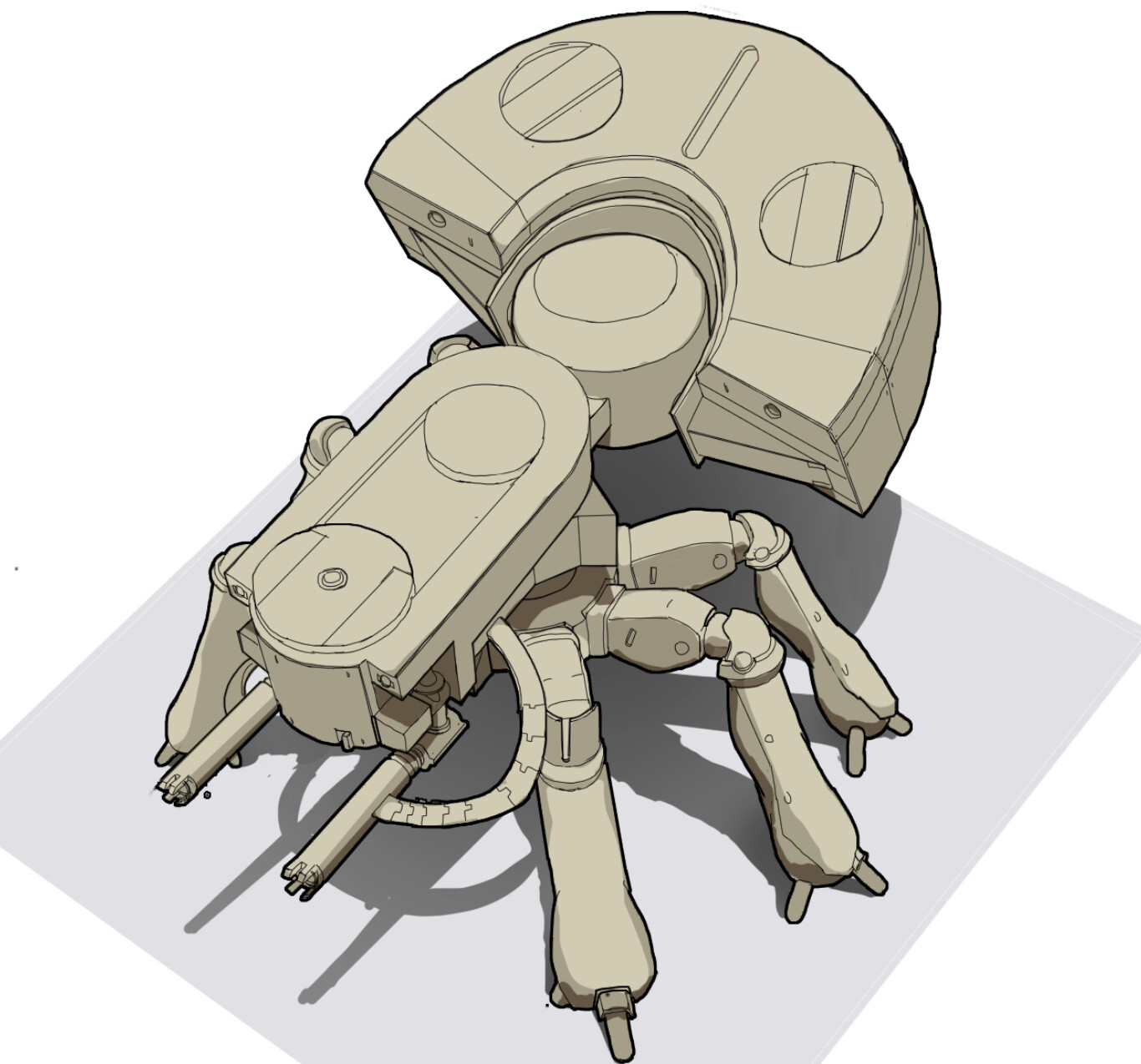 ArtStation - Ghost In The Shell