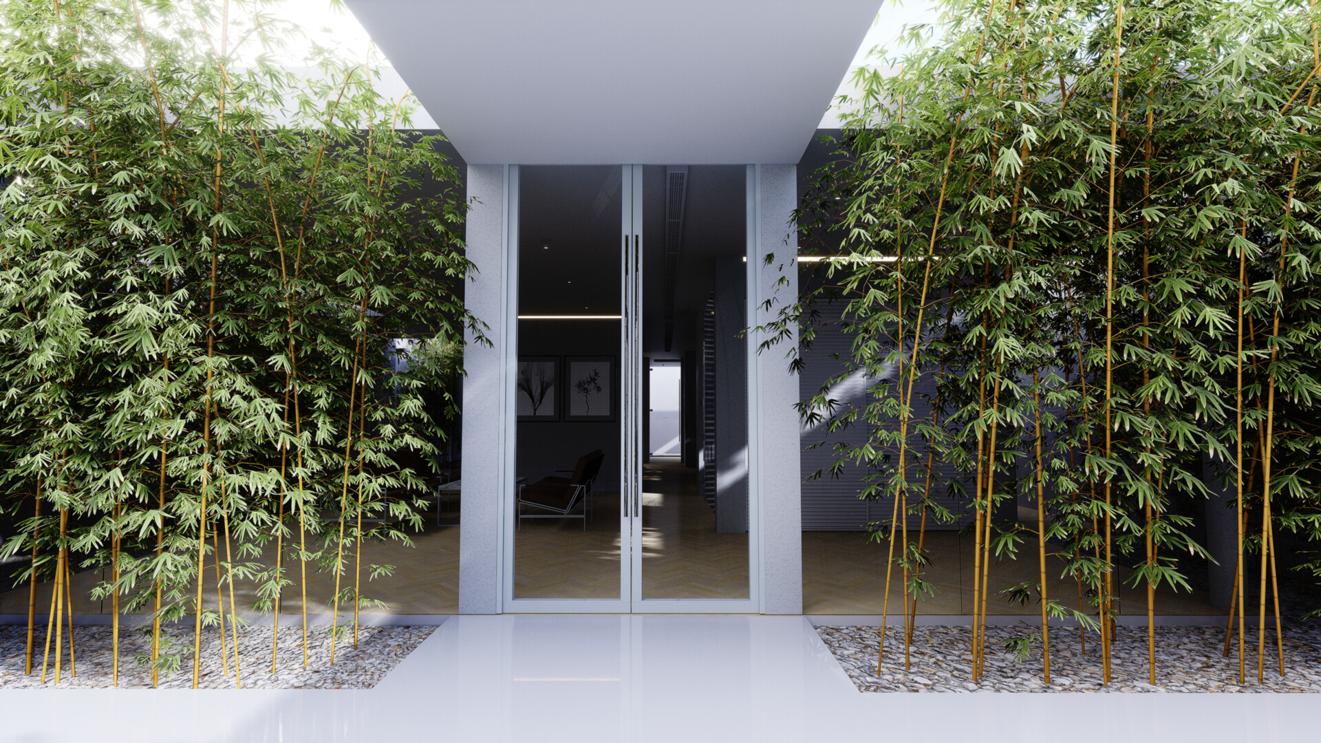 ArtStation - Bamboo Rooftop Garden in Unreal Engine 4