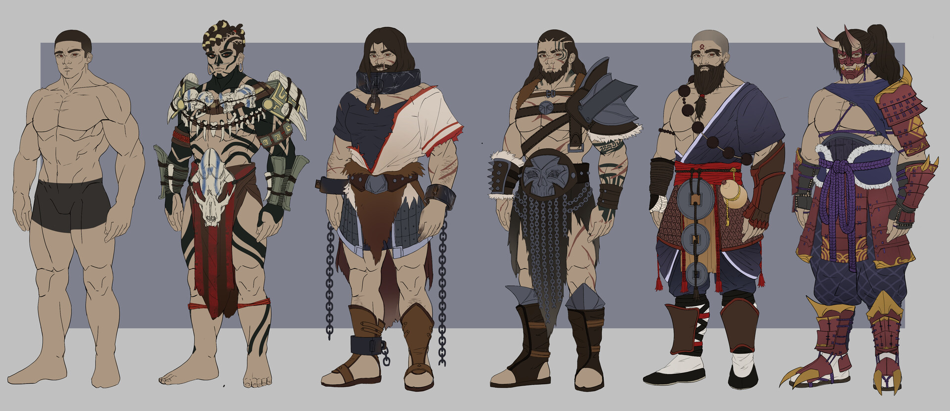 ArtStation - Character Design Study 01